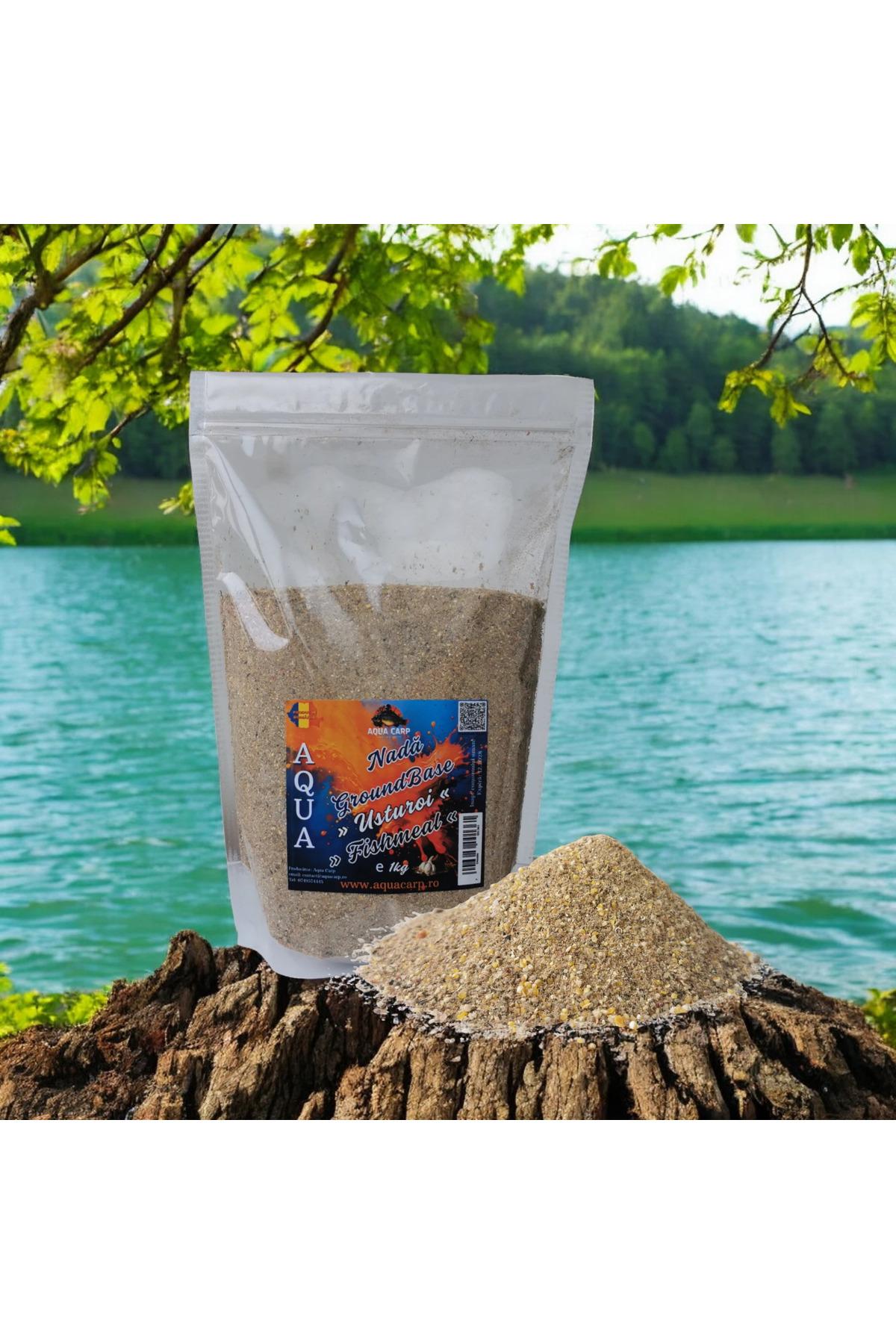 Aqua Aqua GroundBase Fish & Garlic Bait 1kg- Trendyol