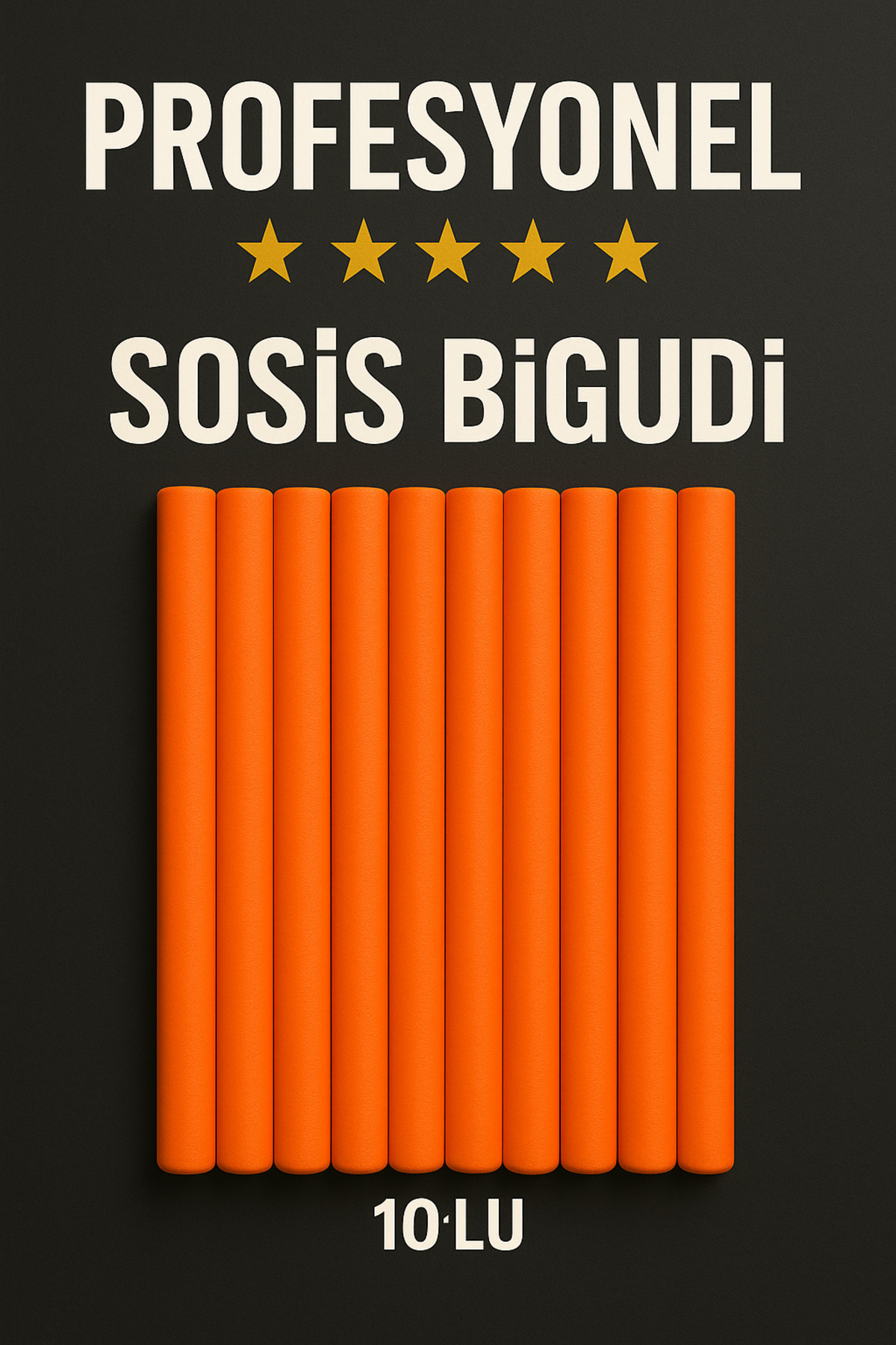 Nano Absolute İnce Turuncu Sosis Bigudi 10'lu - Saç Şekillendirme Ve ...