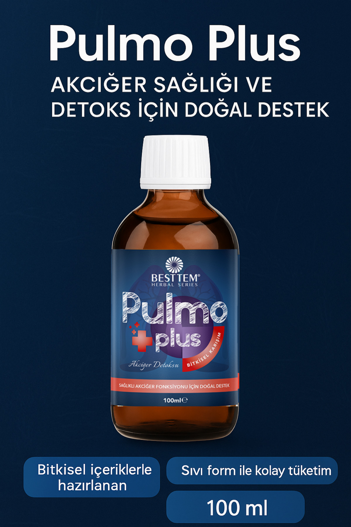 BESTTEM Pulmo Plus – Akciğer Sağlığı Ve Detoks Için Doğal Destek | 100 ...