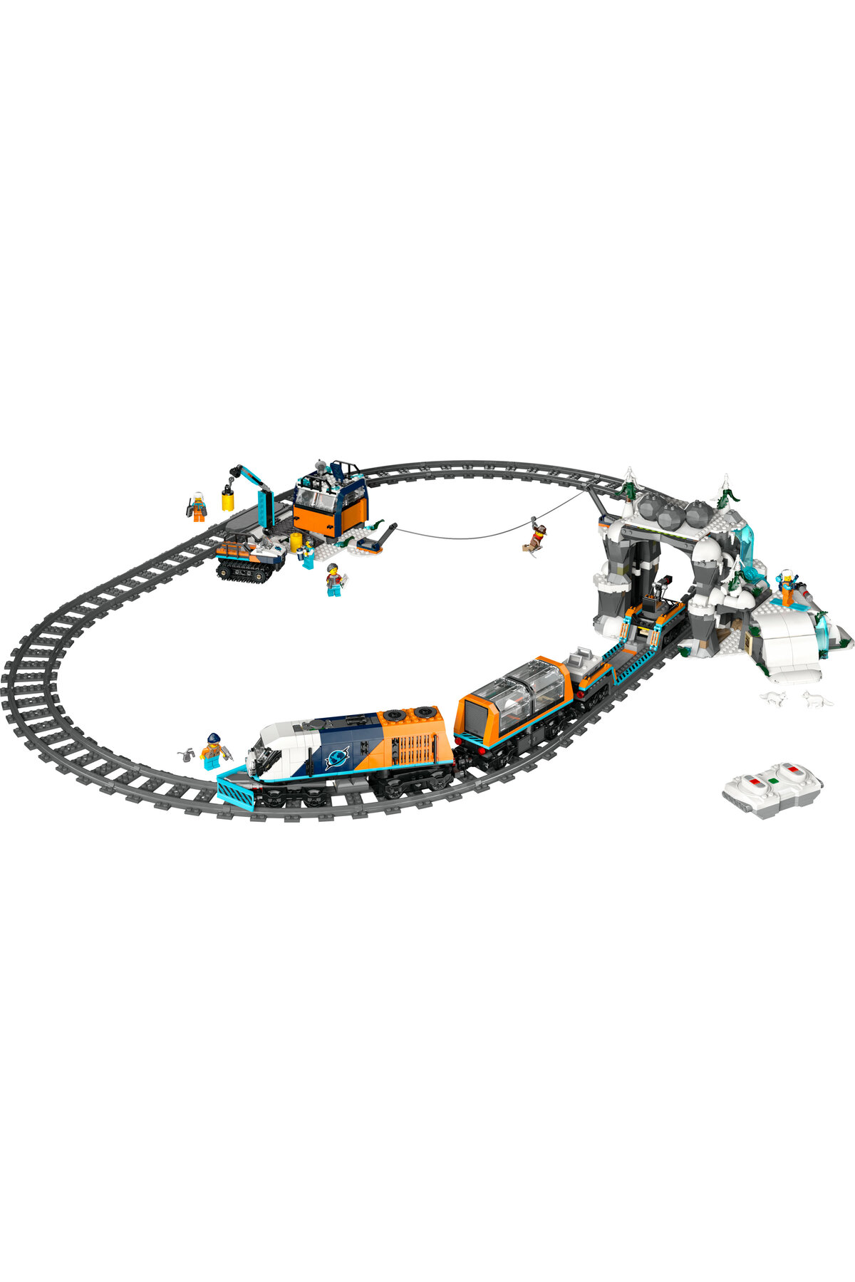 LEGO ® City Kaşiflerin Kuzey Kutbu Ekspres Treni 60470 - 7+ Yaratıcı ...