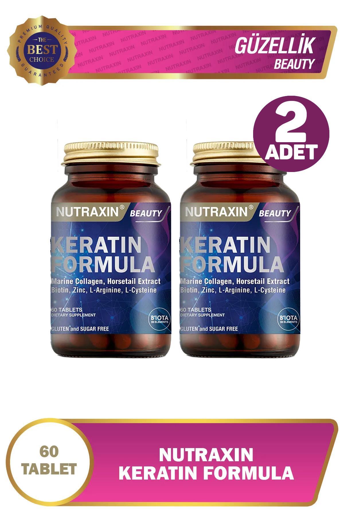 Nutraxin Keratin Formula 60 Tablet 2 Adet - Fiyatı, Yorumları