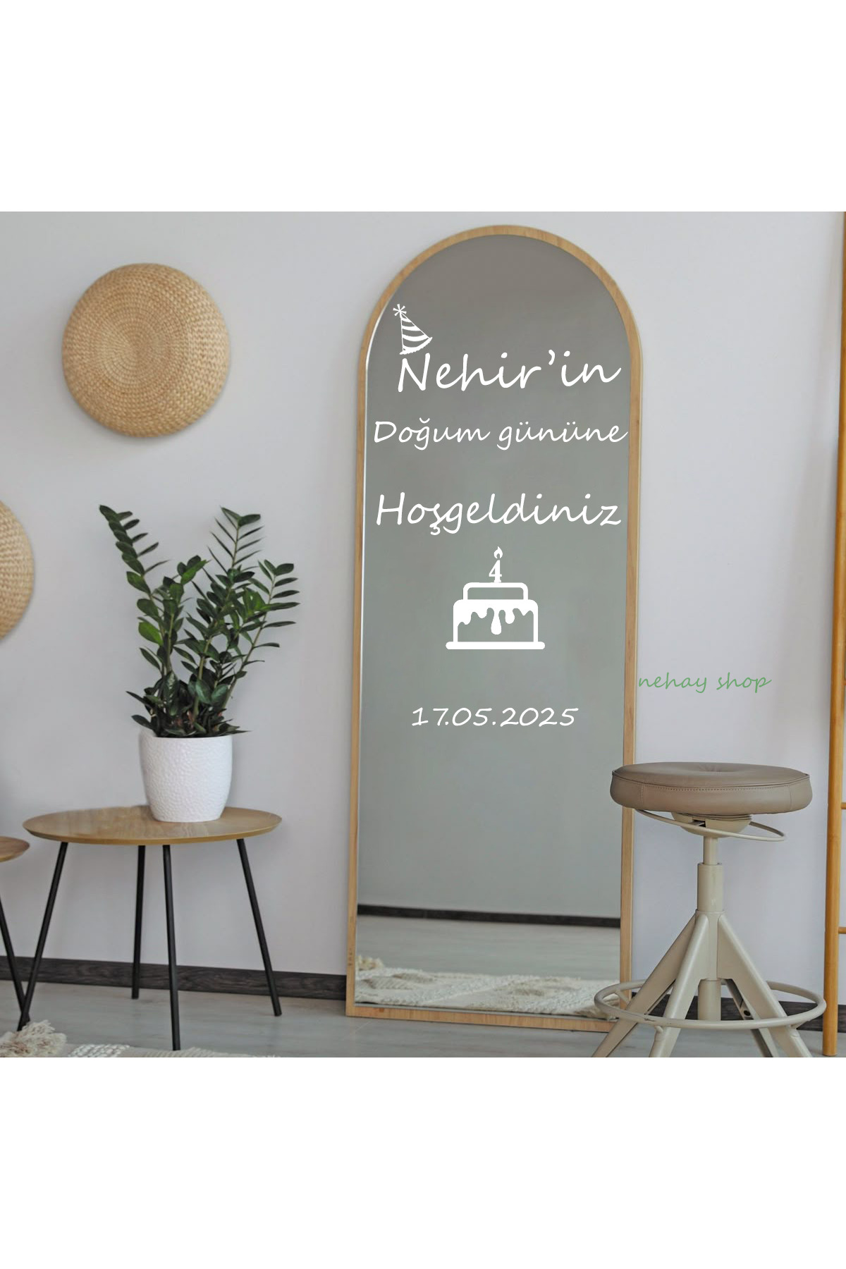 nehay shop Doğum Günü, Düğün, Kına, Her Türlü Etkinlik Için Ayna Yazısı ...