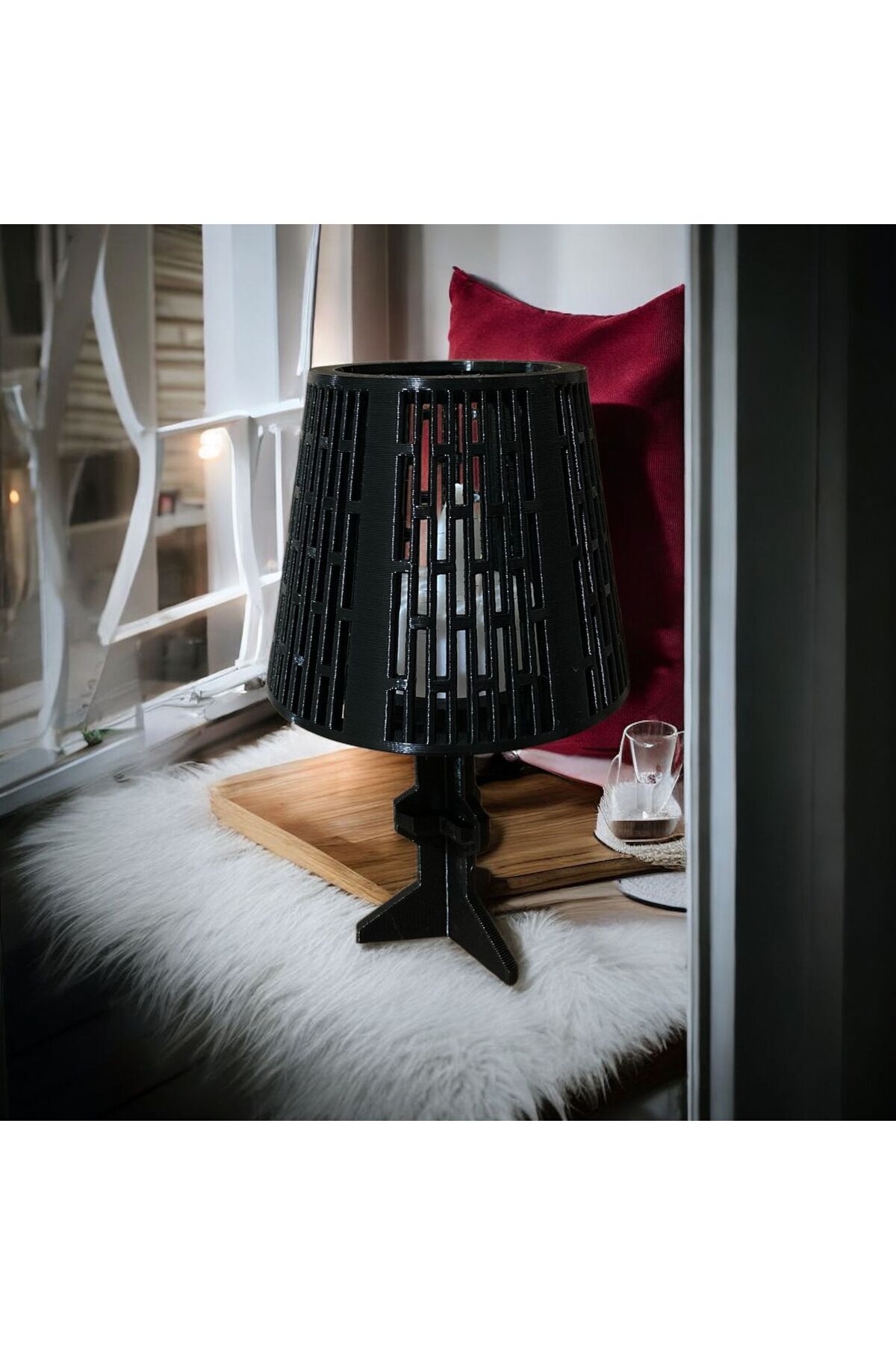 Ceresshop Minimal Abajur Şeklinde Mumluk ( Led Tealight Mumlara ...