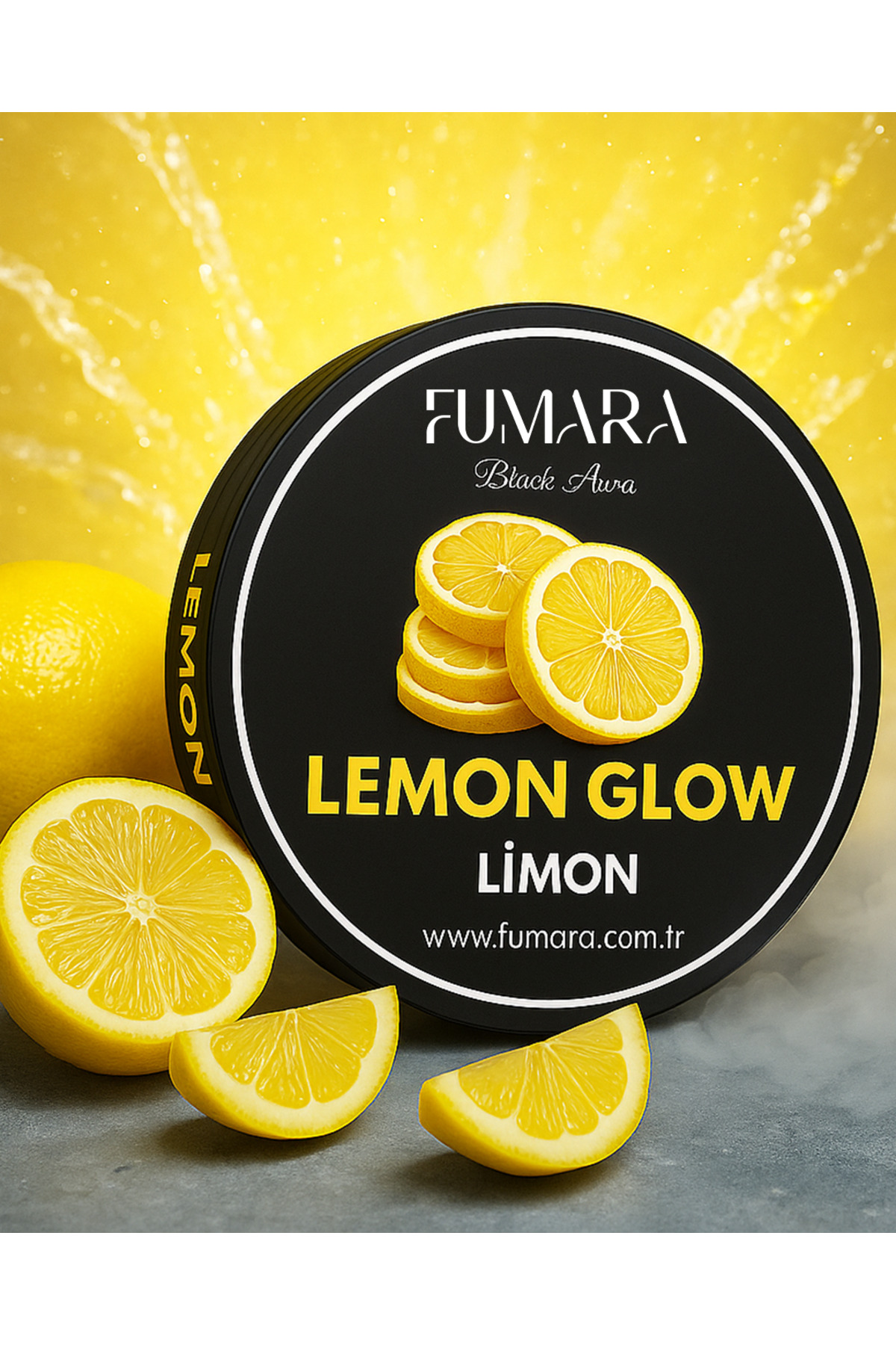 FUMARA Lemon Glow Nargile Marmelatı 200gr. Limon Aromalı Nargile Reçeli ...