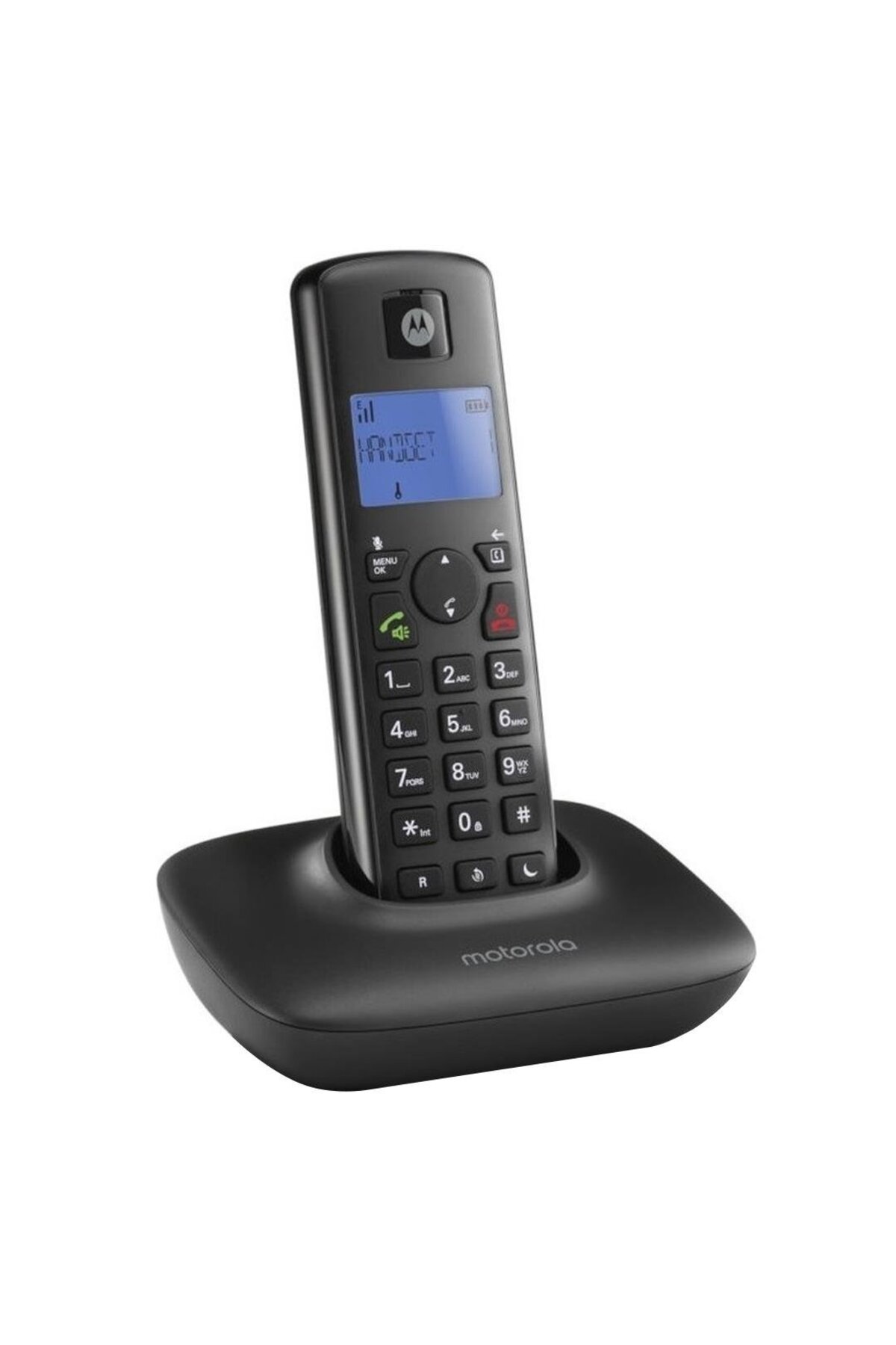Motorola T401 Kablosuz Dect Telsiz Sabit Hat Telefon Siyah - Fiyatı ...