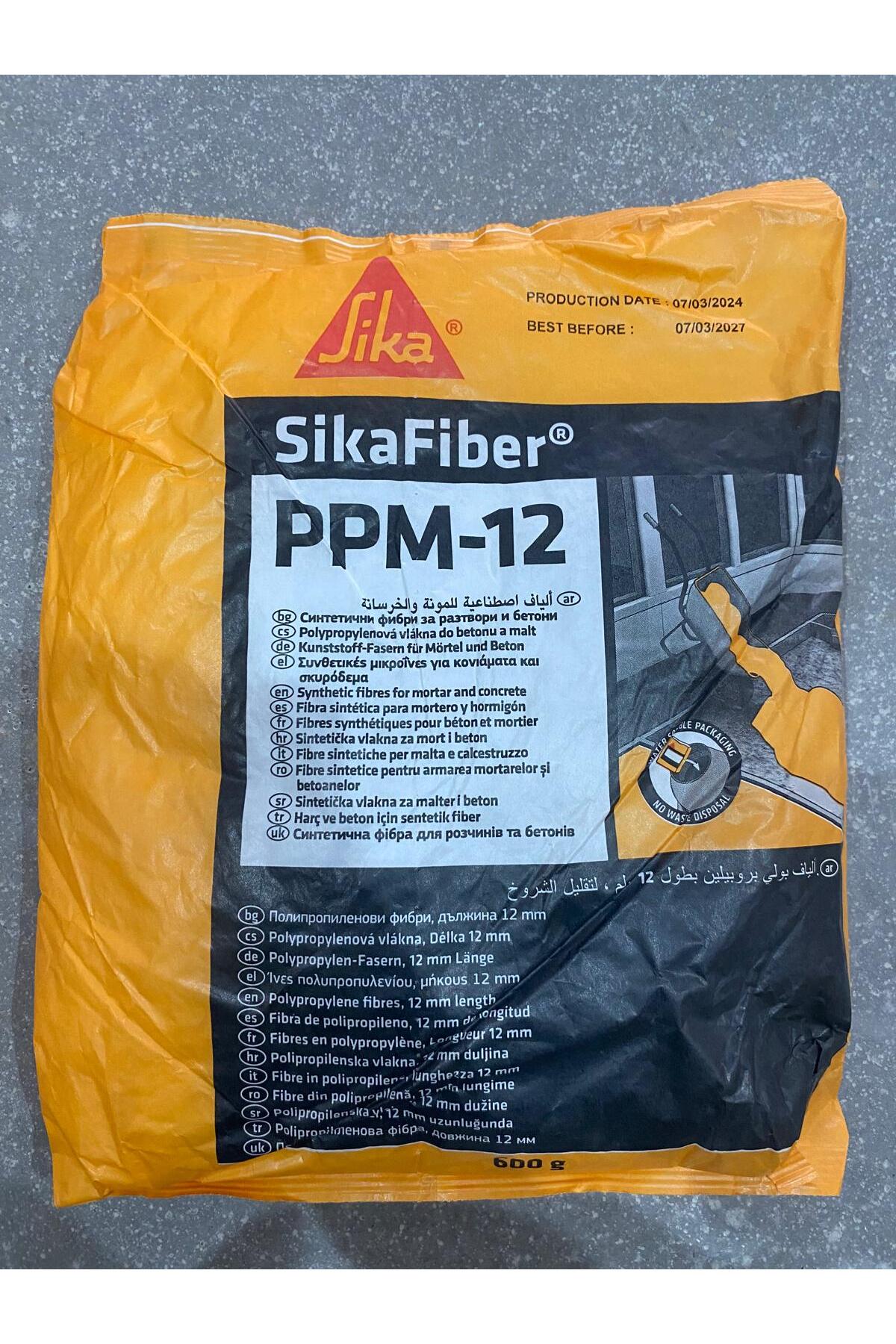 Sika SikaFiber PPM-12 Beton ve Harç için Polipropilen Lif 1koli(30paket ...