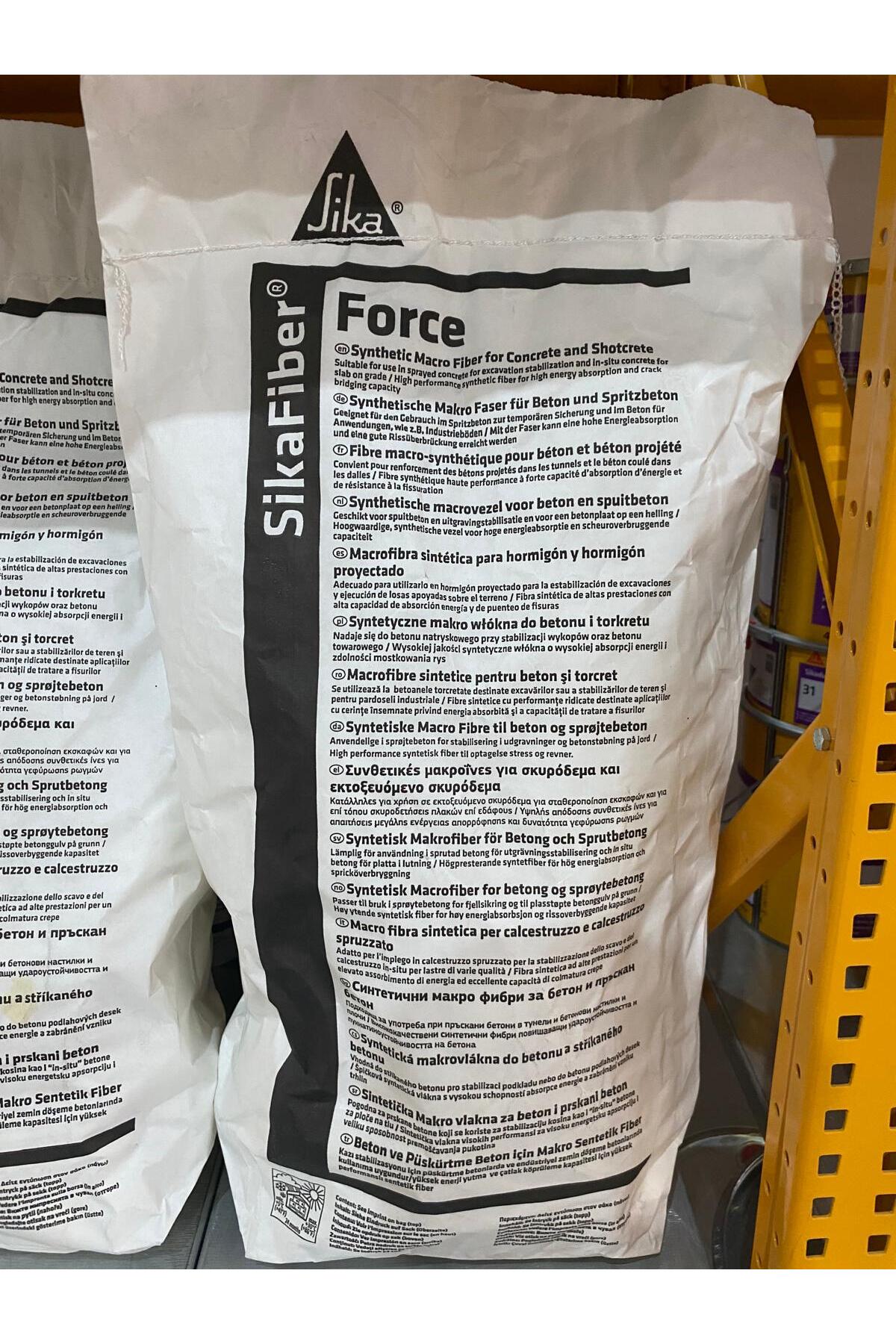 Sika SikaFiber® Force-60 Beton ve püskürtme beton için makro sentetik ...