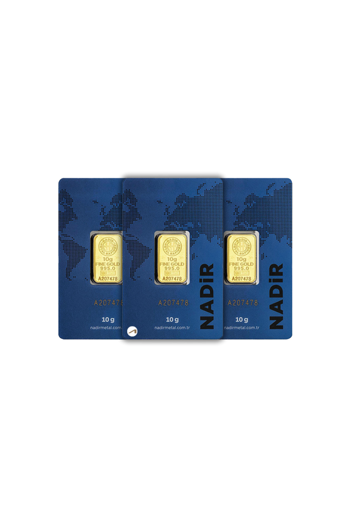 Nadir Gold 3 Adet 10 gr 24 Ayar Nadirgold gram Altın - Fiyatı, Yorumları