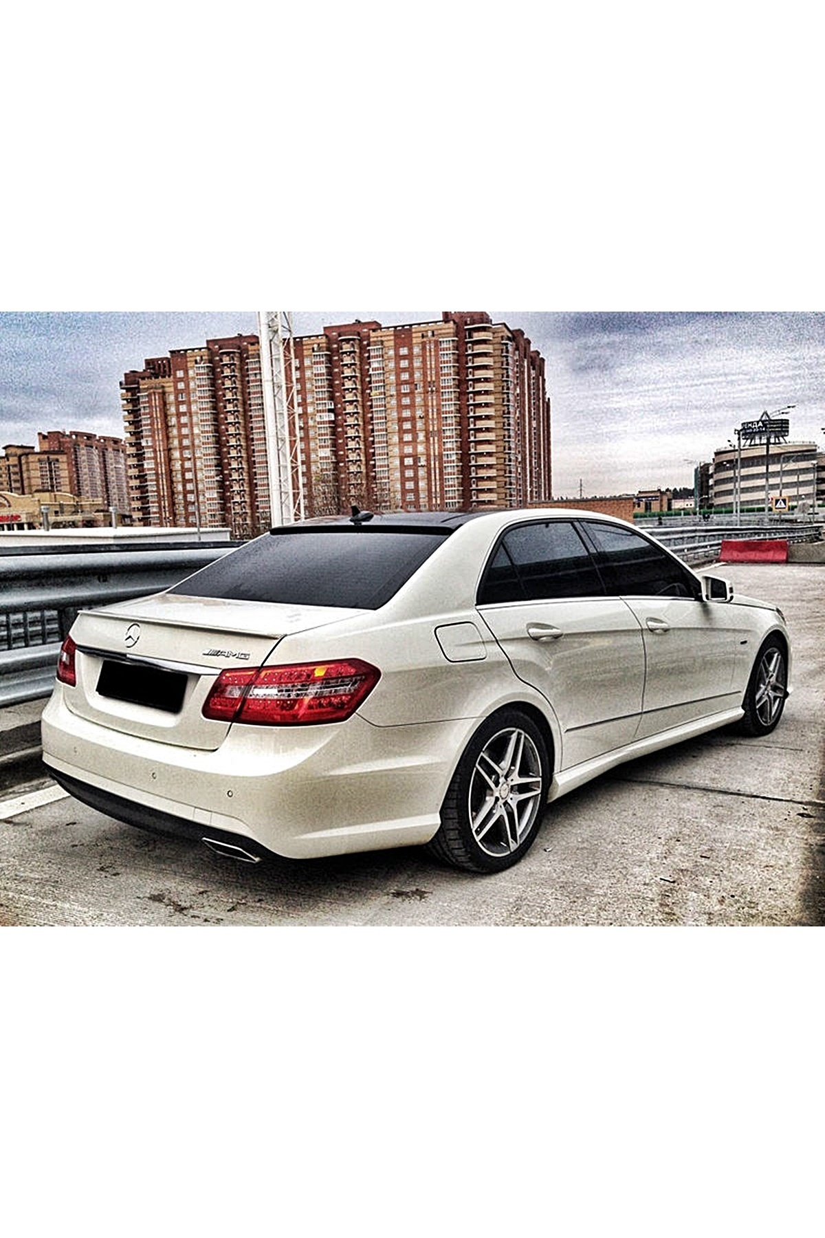 ANKARA BODYKİT MERCEDES W212 E200 E250 E63 E65 BAGAJ SPOİLER BOYASIZ - PLASTİK - 2010 - 2016 ...