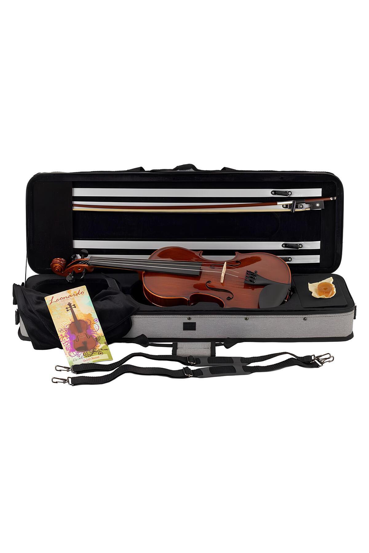 LEONARDO LV2044 Student violin set size 4/4, case, bow, reed- Trendyol