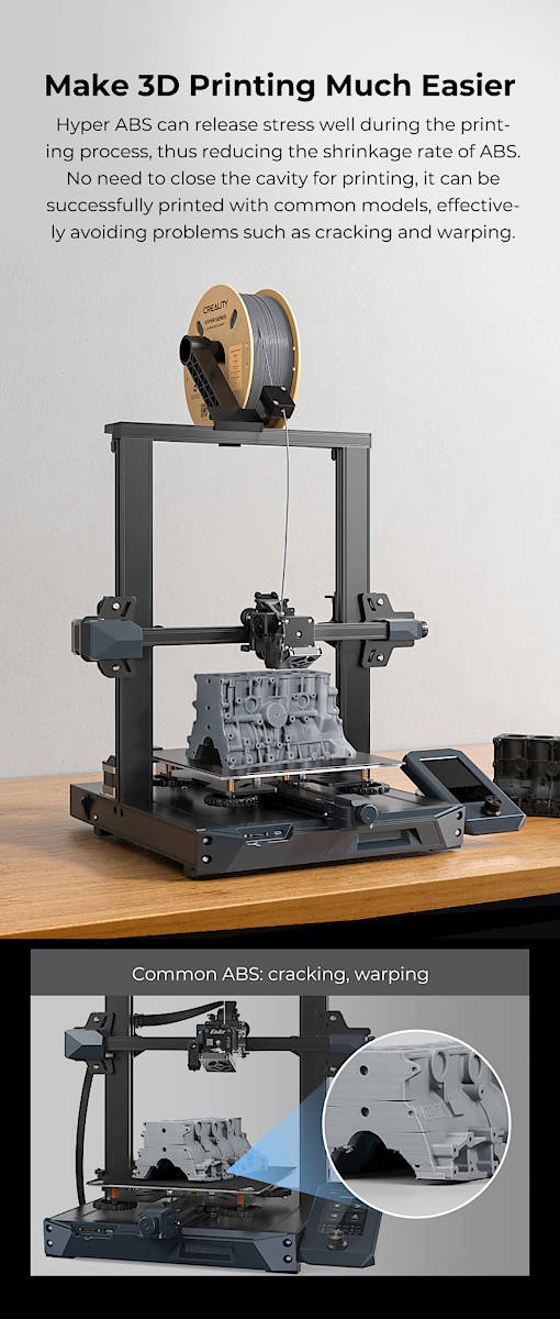 CREALITY 3D Creality Hyper Abs Filament Beyaz 1.75mm 1kg - Fiyatı, Yorumları