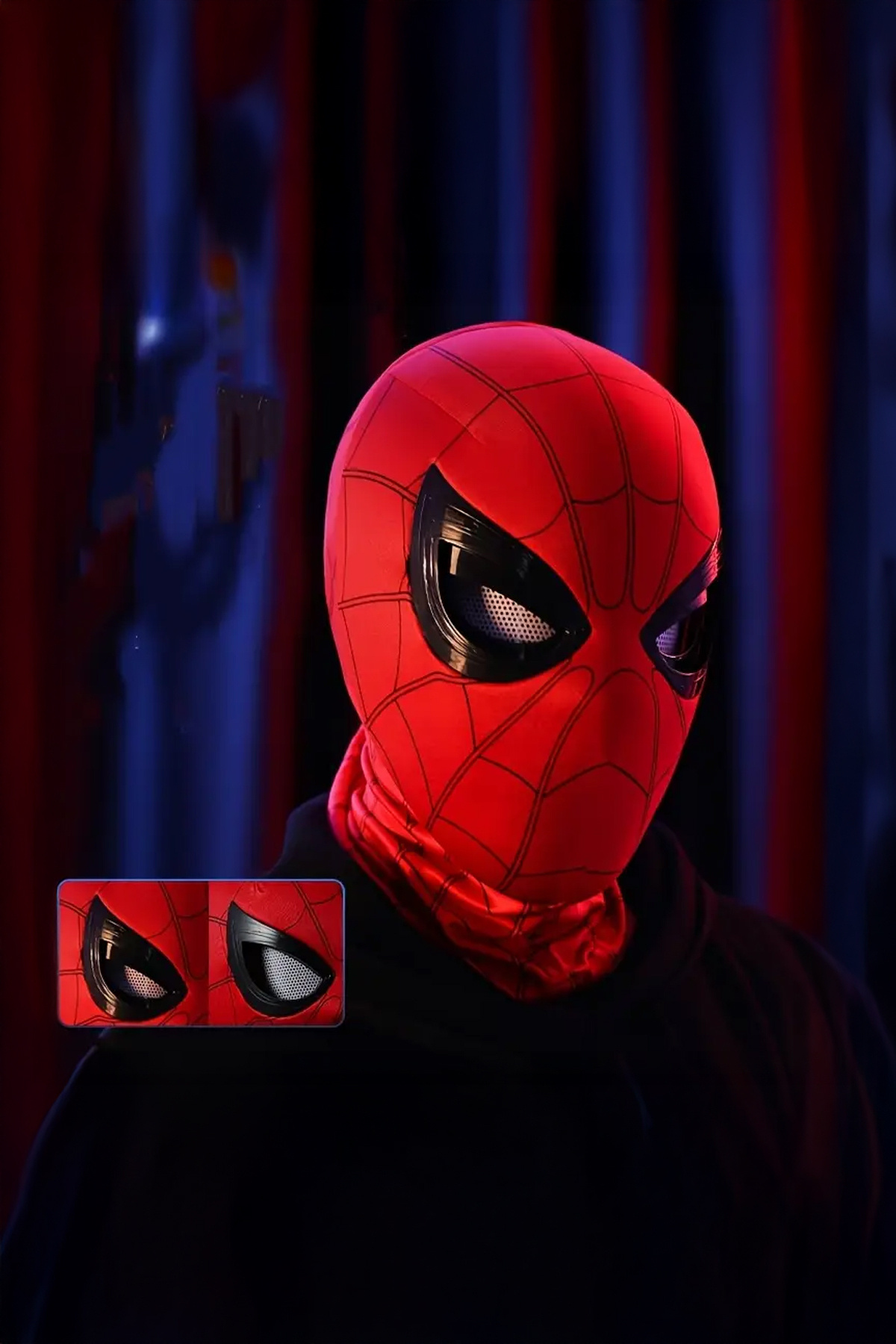MARVEL Spider-man Maskesi Örümcek Adam Maskesi- 3d Hareketli Göz Özellikli - Fiyatı, Yorumları
