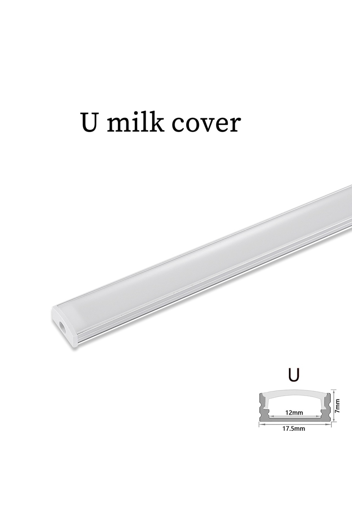 Choice U Milky cover 2 pcs 1-30pcs/Lot perfil aluminio led Corner ...