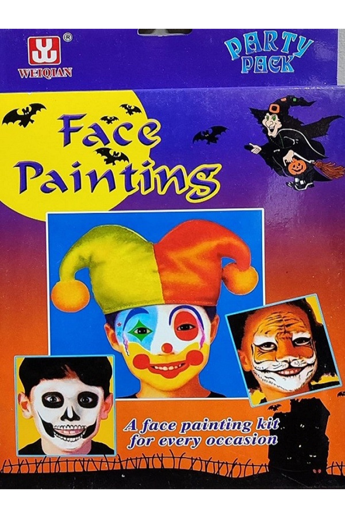 KOSTÜMCE Halloween Yüz Boyama Makyaj Seti - Fiyatı, Yorumları