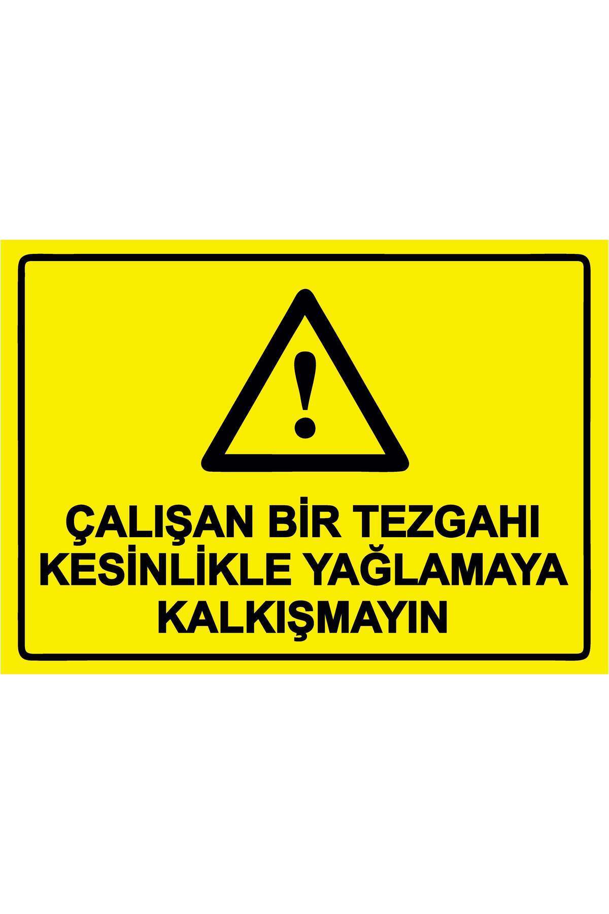 BBO REKLAM Working a Counter Do Not Leave Absolute Lubrication Warning ...