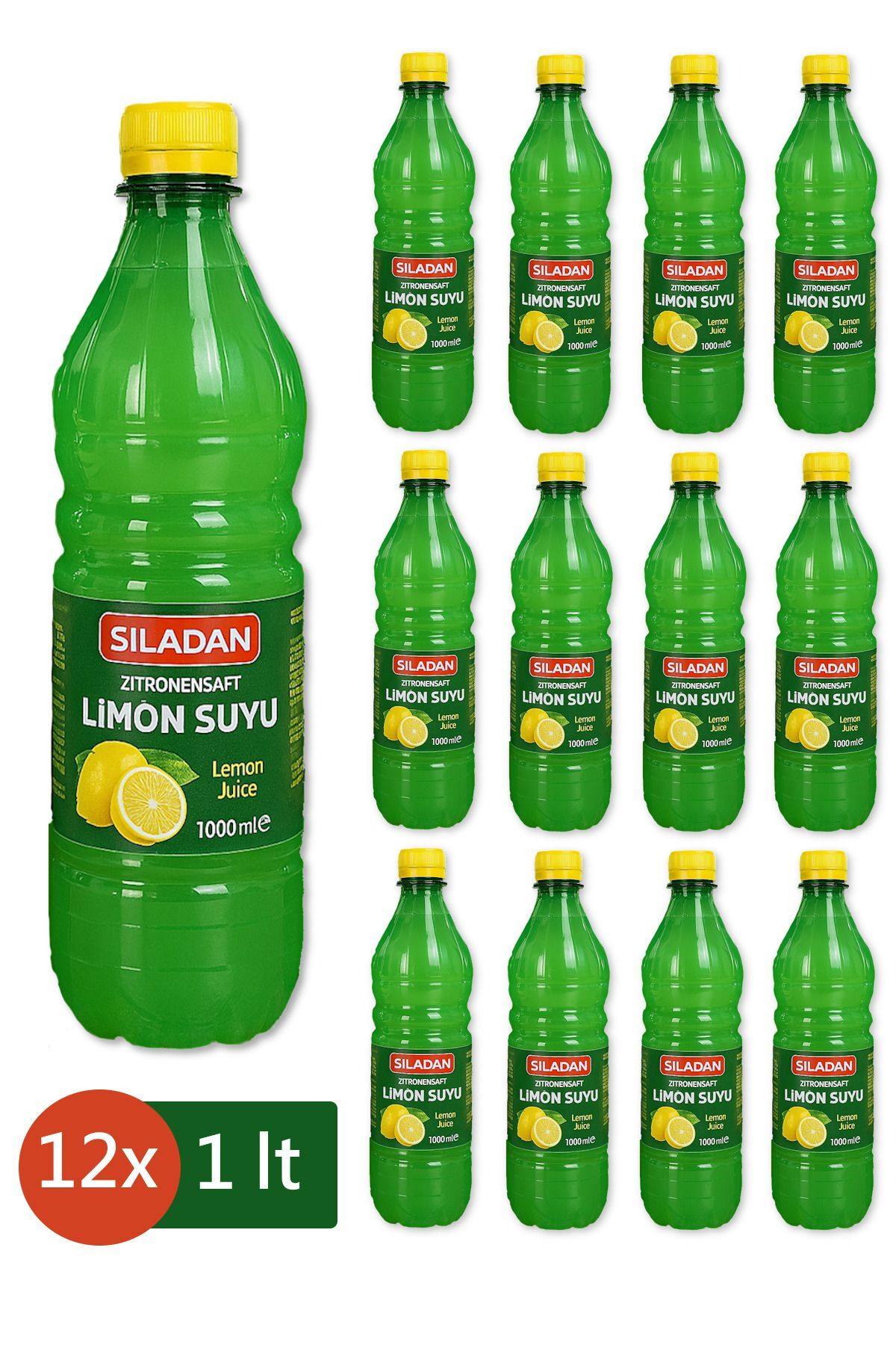 Sıladan Limon Suyu 1 lt Pet x 12 Adet - Fiyatı, Yorumları