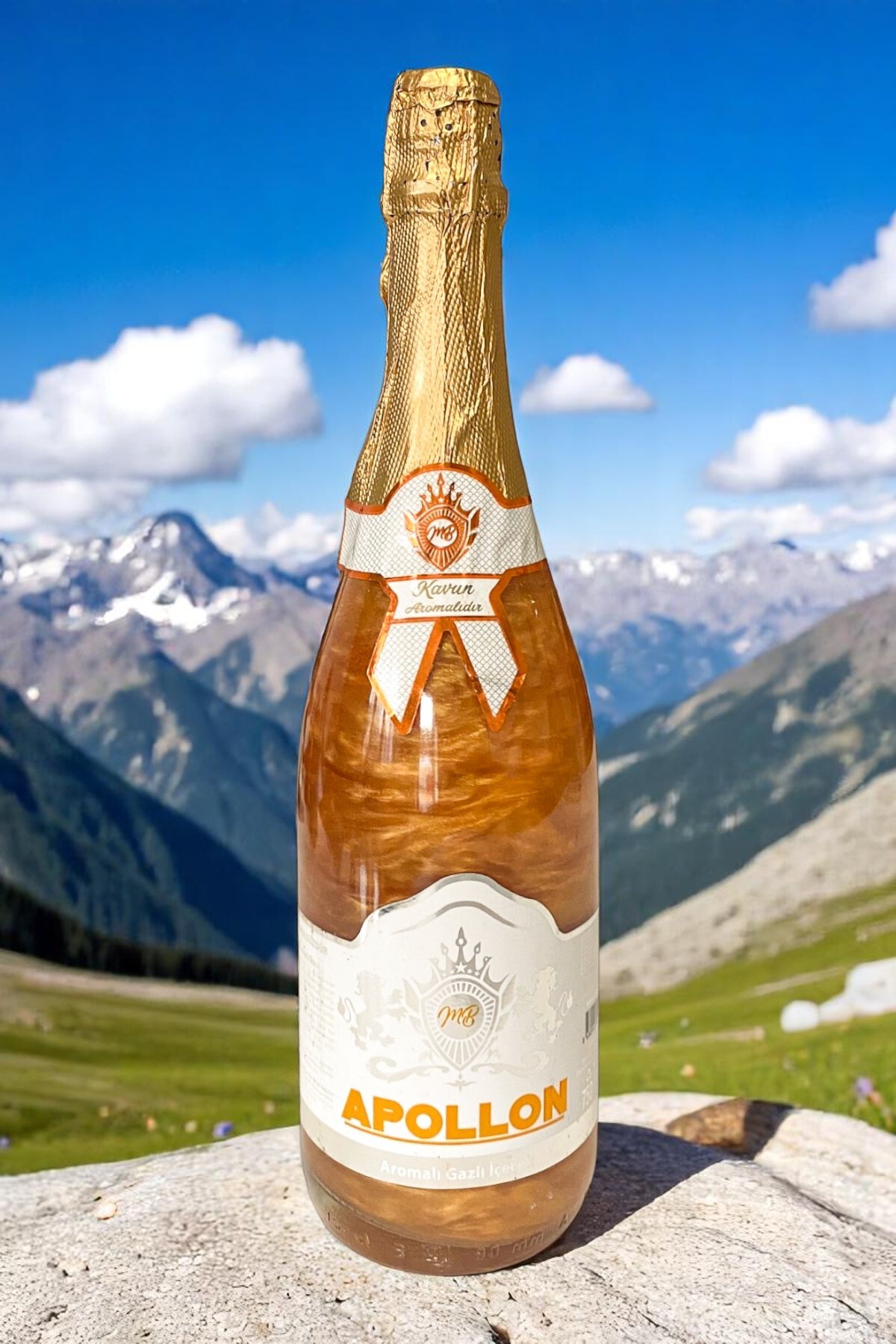 APOLLON Alkolsüz Simli Kavun Aromalı Turuncu (ALKOLSÜZ) - Fiyatı, Yorumları