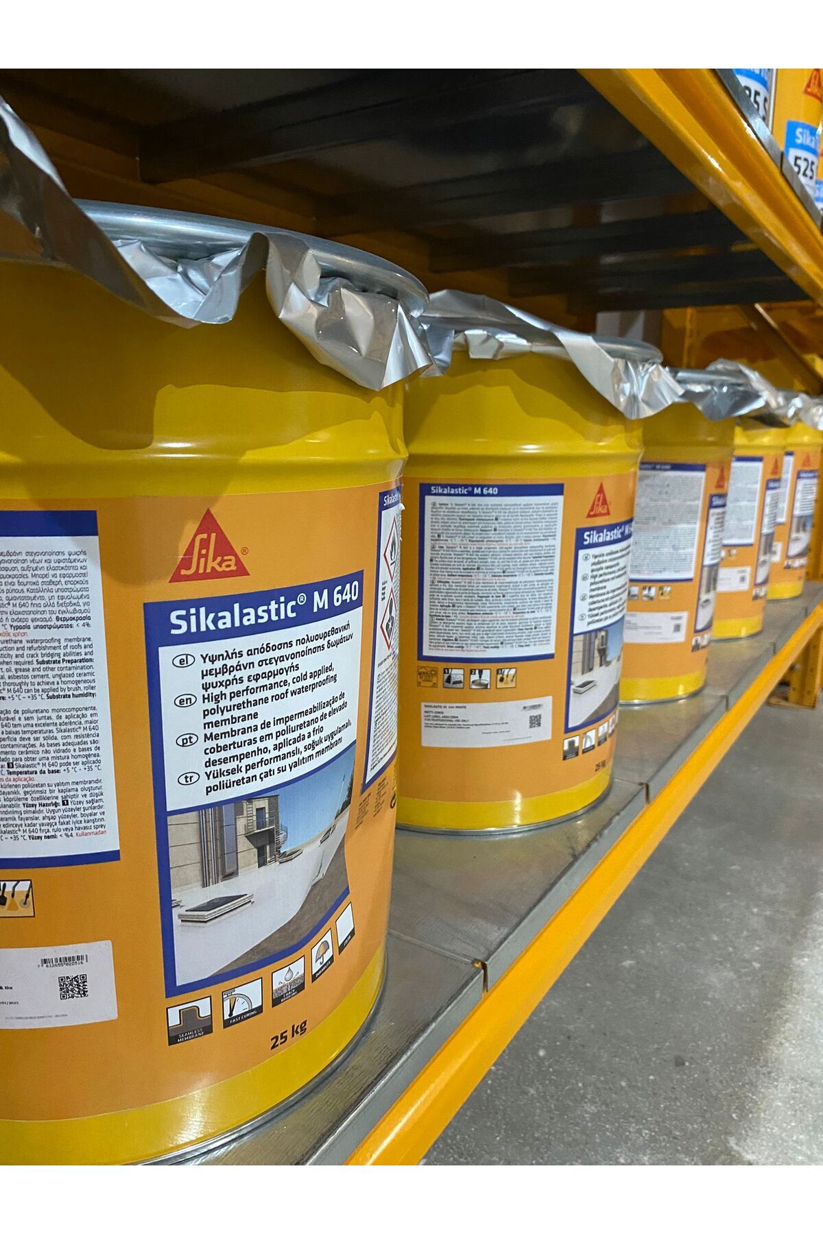 Sika Sikalastic M640 Tek bileşenli, likit uygulamalı, poliüretan esaslı ...