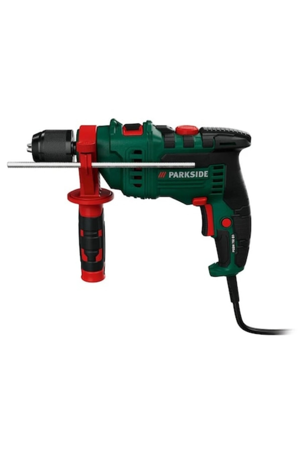 PARKSIDE Parkside 750W Impact Drill, 3000 rpm, Maximum Torque 10Nm, 13 ...