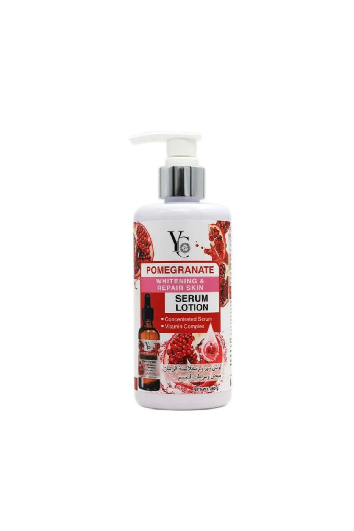 YC YC Pomegranate Extract Whitening and Moisturizing Body Lotion Serum ...
