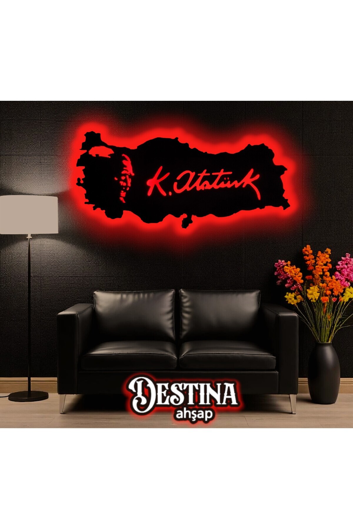 Destina Ahşap - Destina Ahşap Atatürk Temalı Türkiye Haritası- Atatürk ...