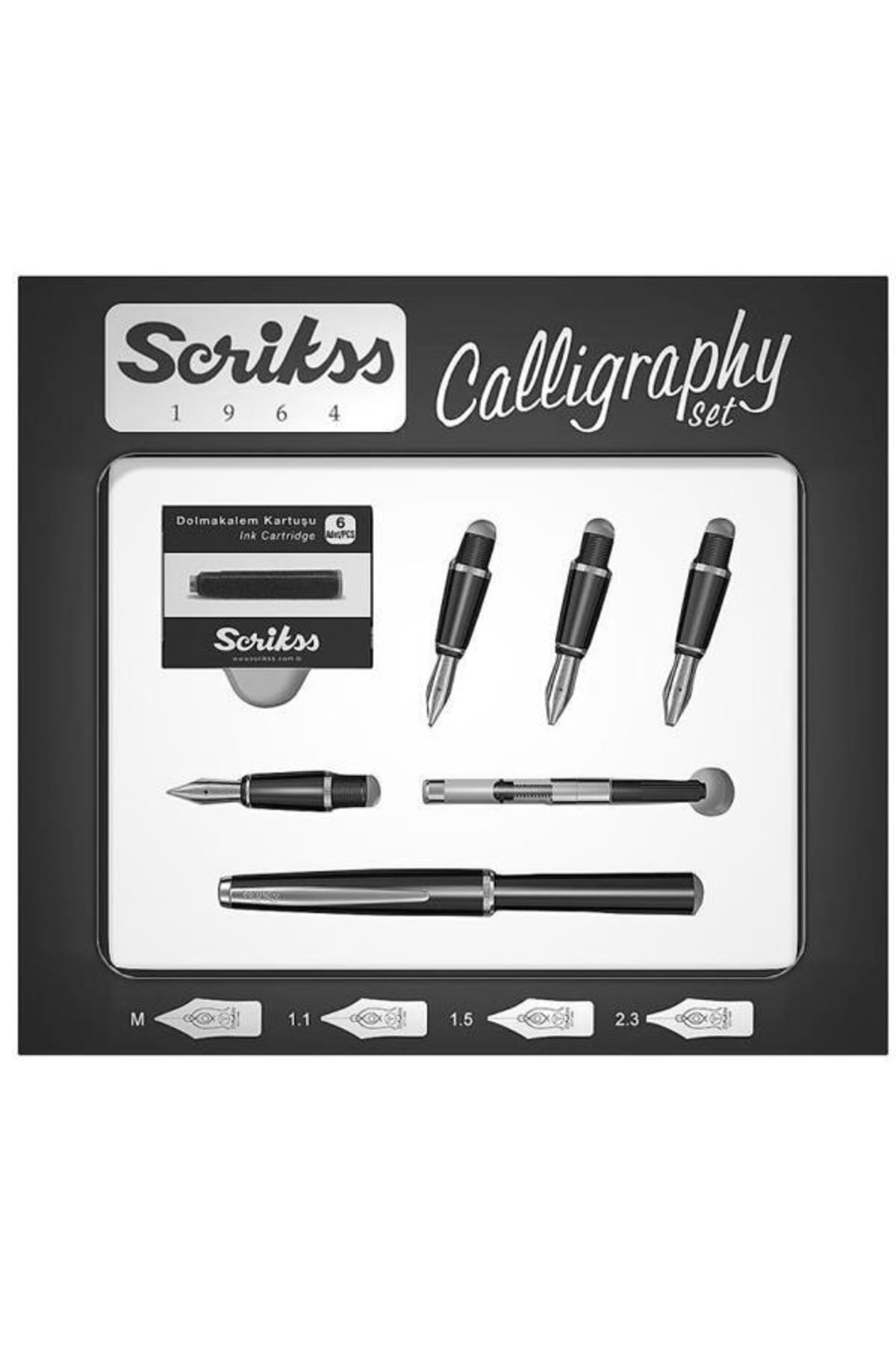 Scrikss Kaligrafi Set Kaligrafi Set Bordo - Fiyatı, Yorumları