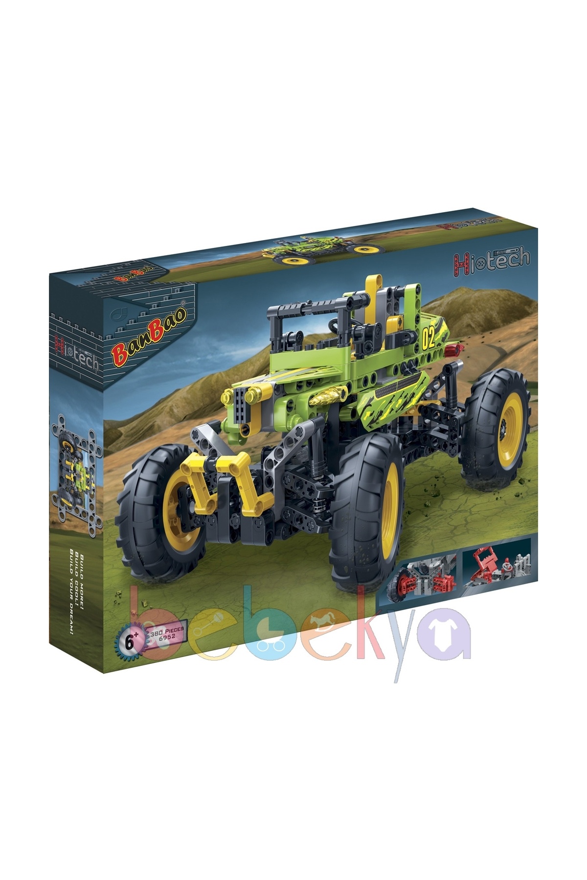 Banbao Lego Ile Uyumlu 380 Parçalı Arazi Aracı Teknik Lego Seti Büyük ...