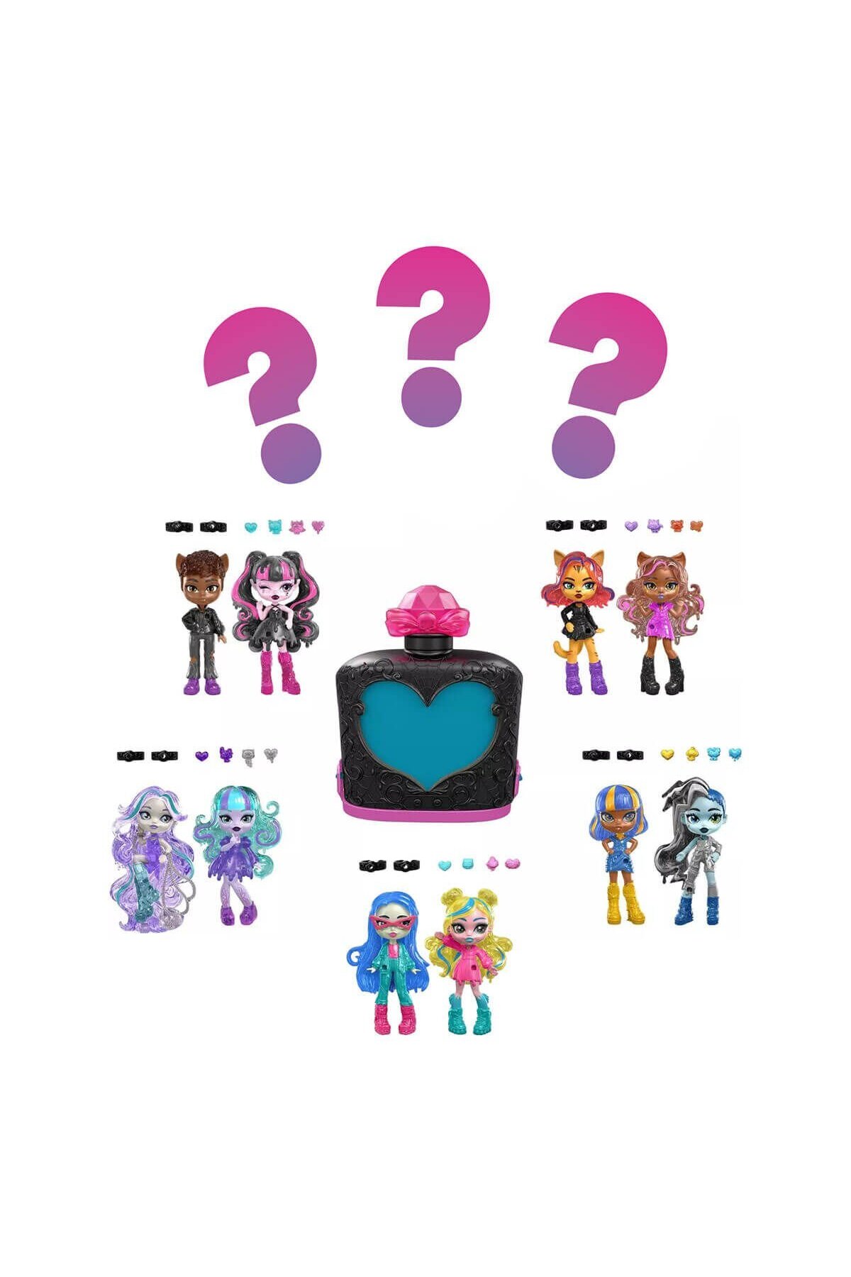 MONSTER HIGH JCY18 Mon-ster High Sürpriz İksiler - Havalı Arkadaşlar ...