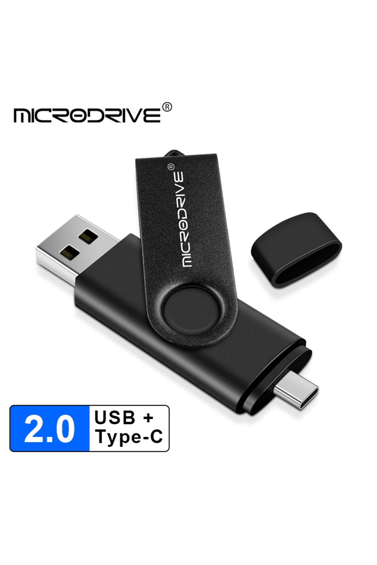 Choice 8GB Black Metal OTG 2 IN 1 Type C pen drive 128GB usb memory ...
