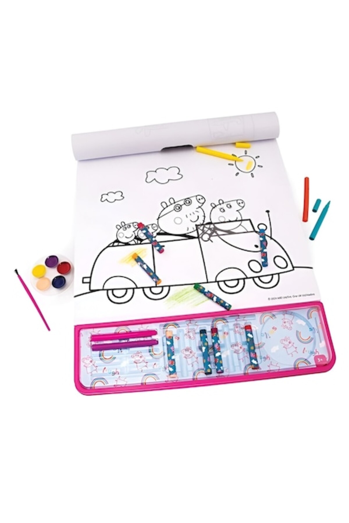 Peppa Pig Creative Coloring Set Peppa Pig 4-in-1- Trendyol