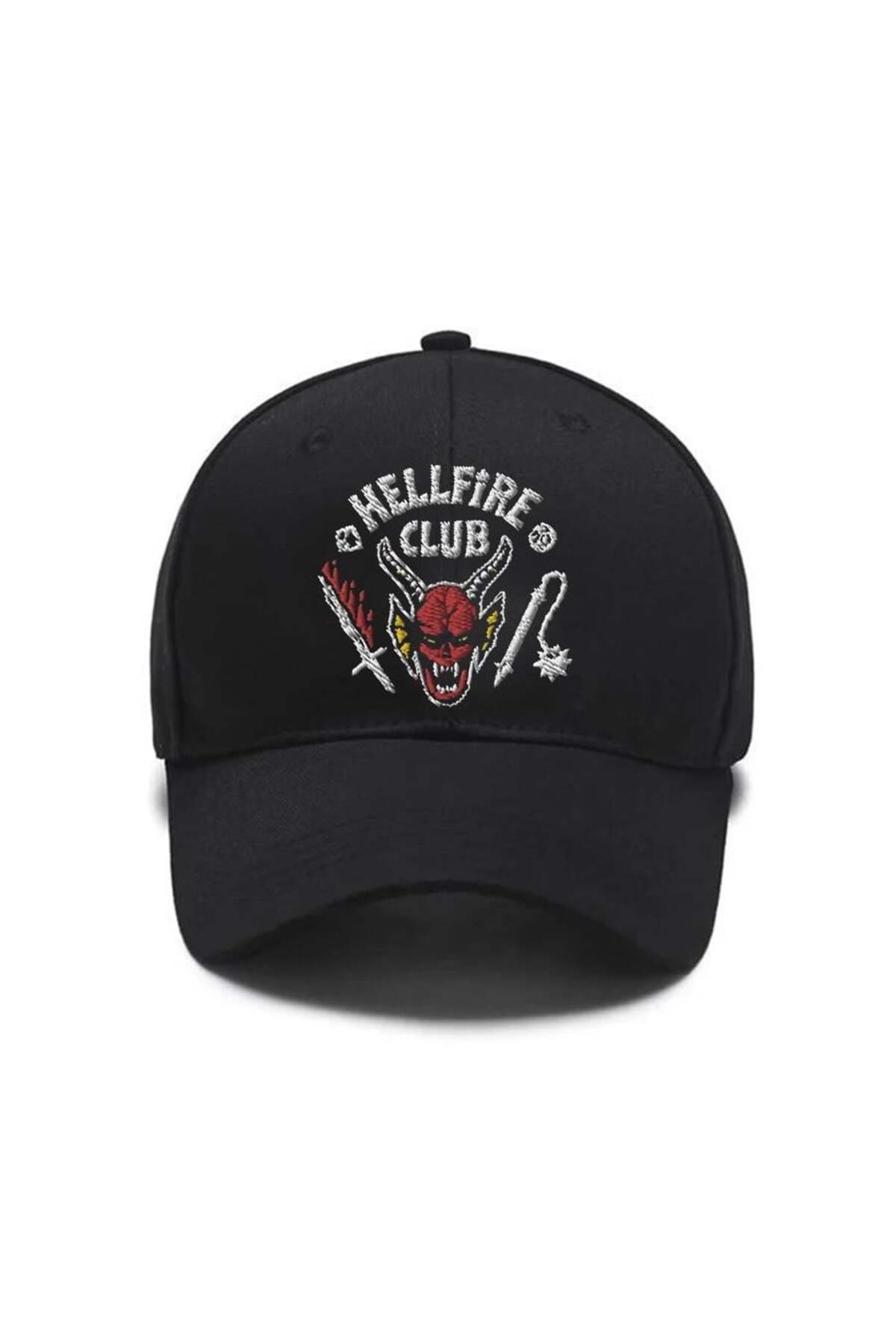 Köstebek Stranger Things 4. Sezon Dustin Hellfire Club Siyah Şapka ...