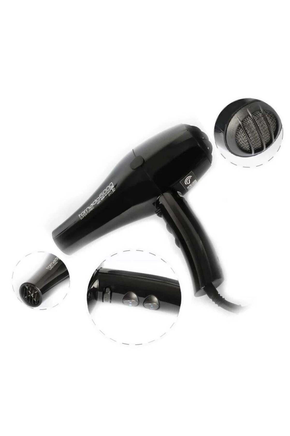 Tecno Dry Tecno Elettra Tornado 6000 Super Turbo Professional Hair ...