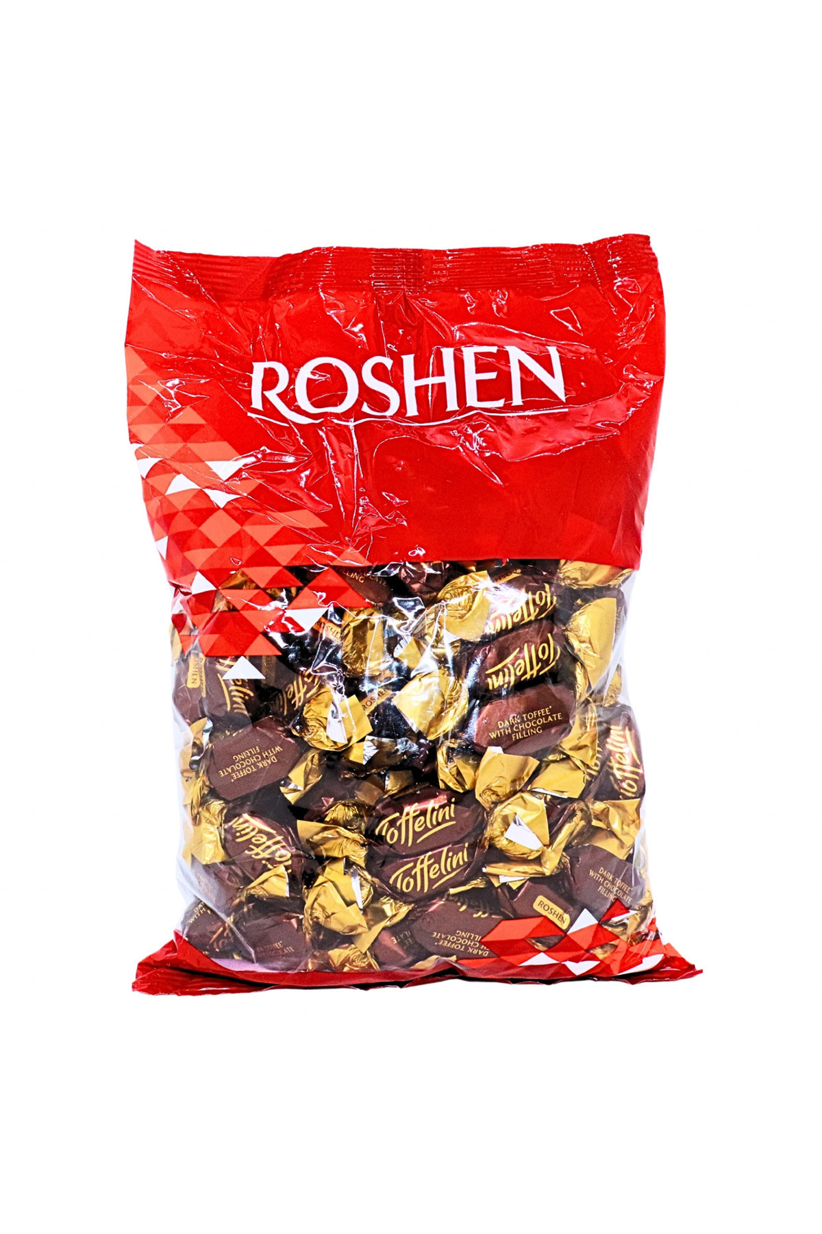 Roshen Bomboane caramel cu umplutură de ciocolată Toffelini Roshen 1 kg ...