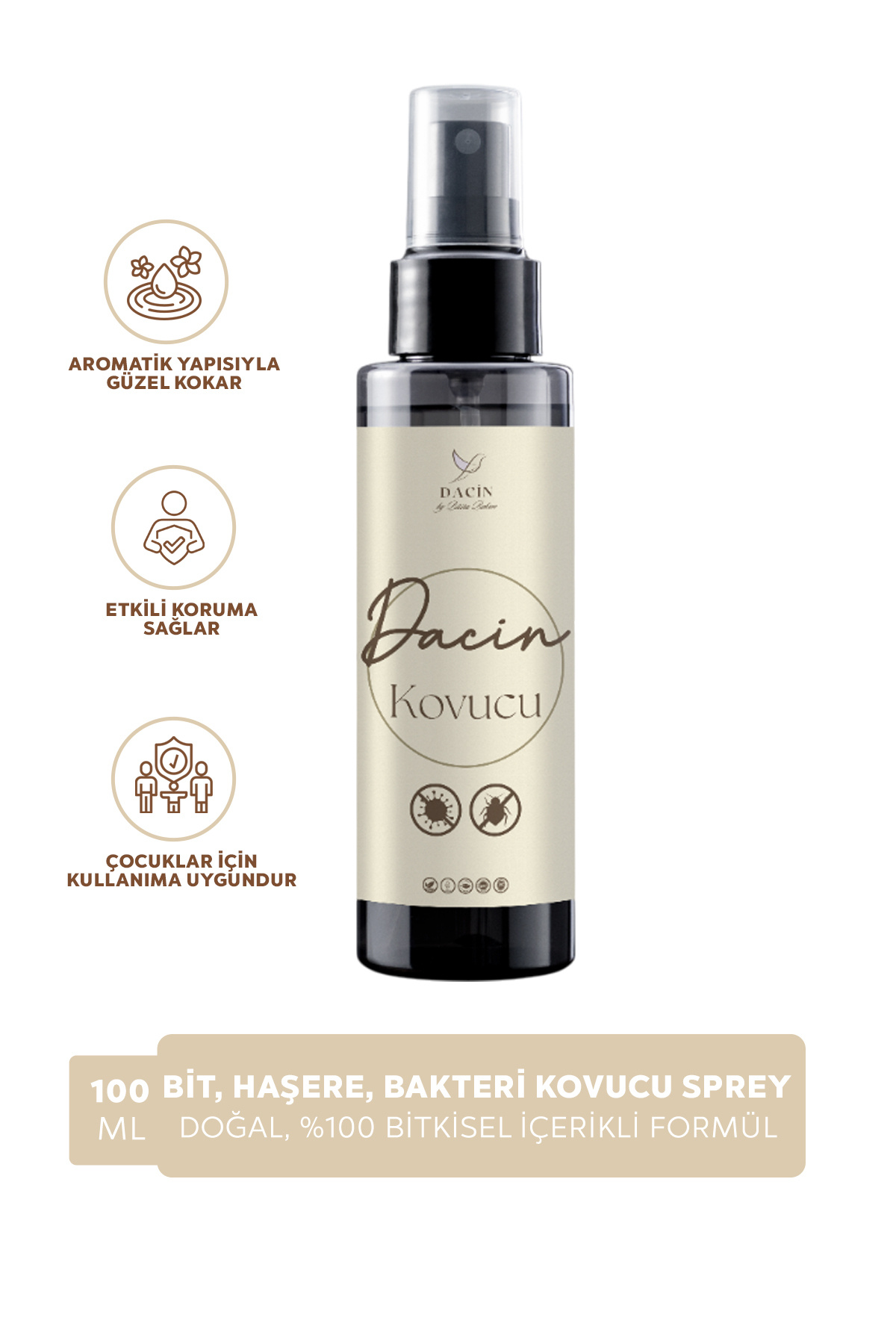 Dacin by Büşra Bakan Doğal Bit, Haşere, Bakteri Kovucu Sprey %100 ...