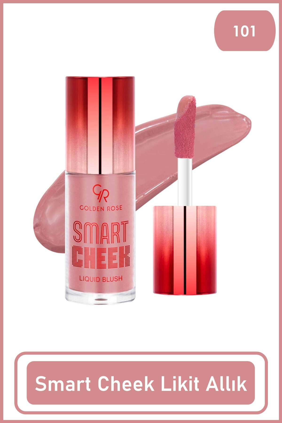 Golden Rose Smart Cheek Liquid Blush No: 101 - Likit Allık - Fiyatı ...