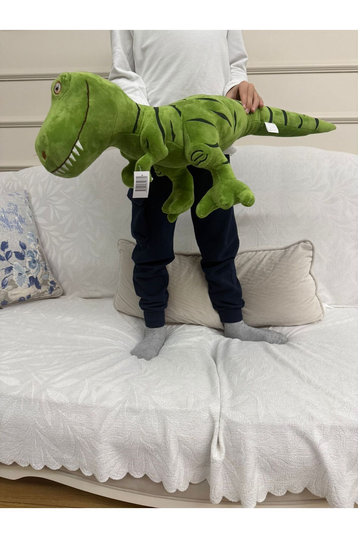 Fen Toys Dinozor T-rex Dev Peluş 70 cm Uyku Ve Oyun Arkadaşı - Fiyatı ...