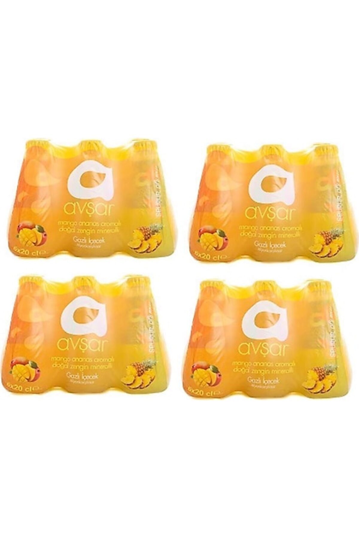 Avşar C Plus Mango & Ananas Aromalı Maden Suyu 24 X 200 ml - Fiyatı ...