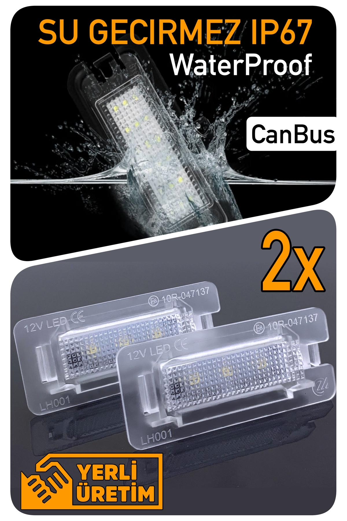 Led Edition Audi A3 8V 8Y S3 2012-2020 Canbus Led Plaka Aydınlatma Ledi ...