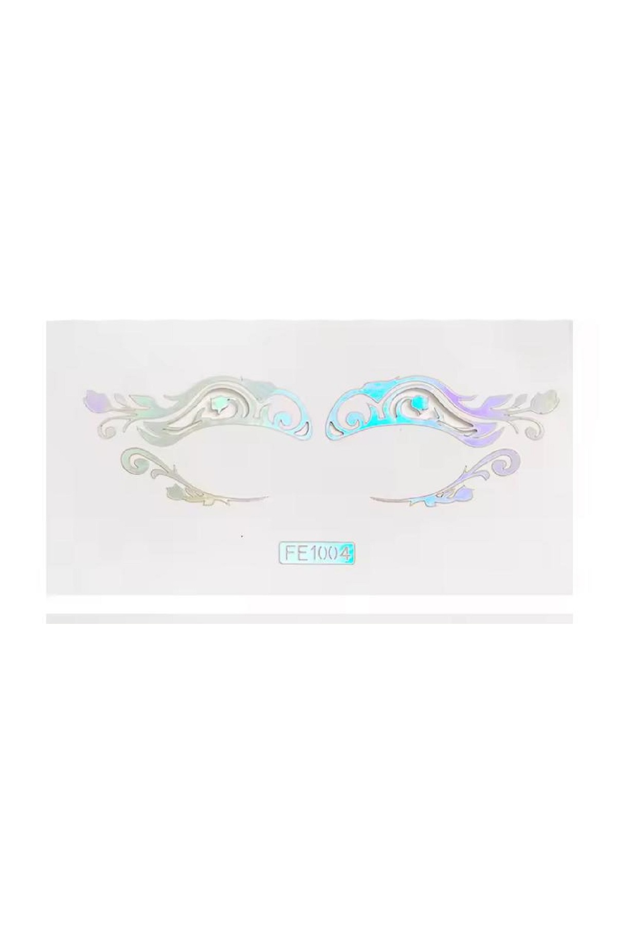 QUEENVİP Holografik Yüz Sticker /Yüz ve Göz Kapağı Çıkartmaları ...