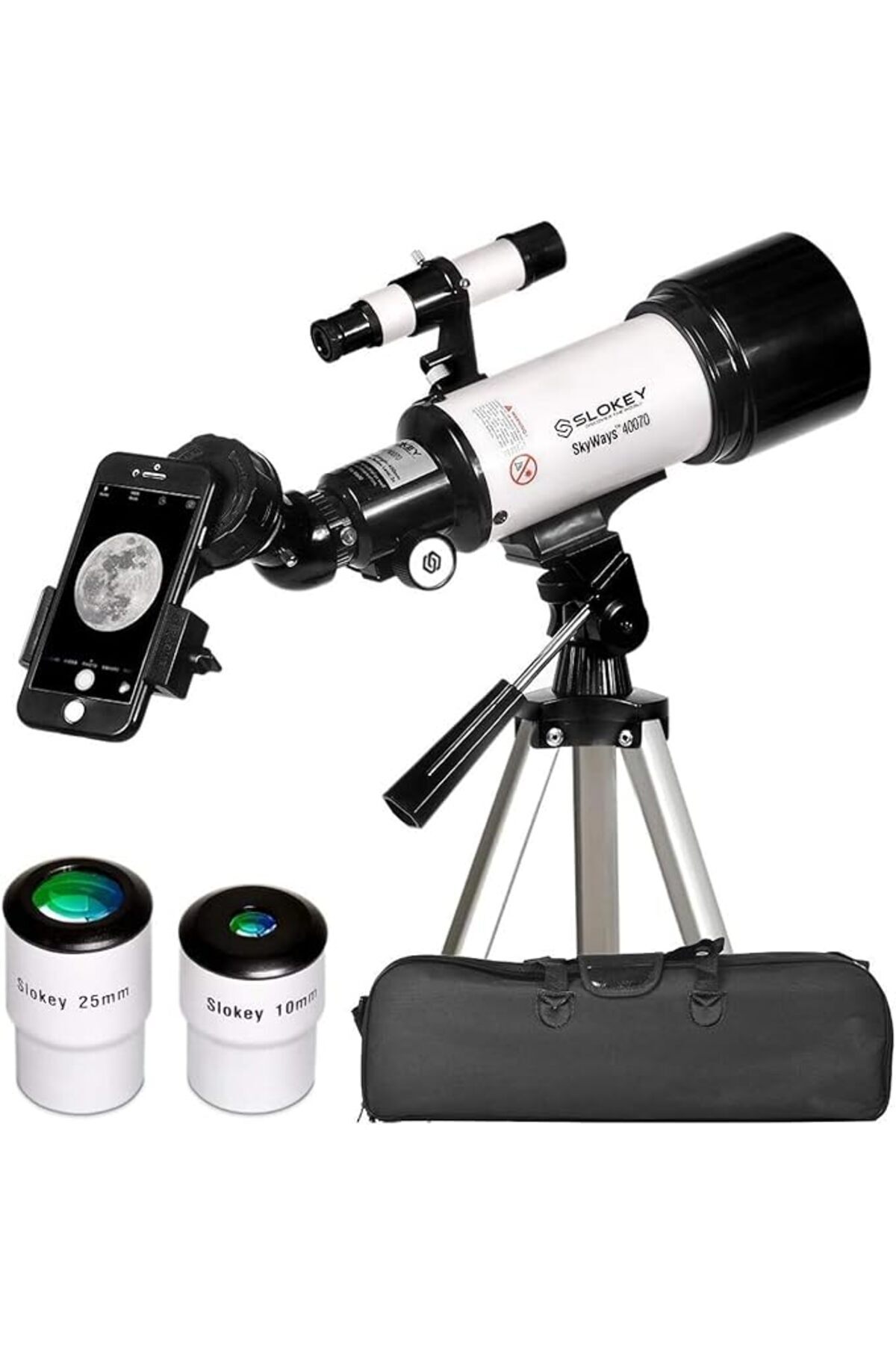 Slokey Telescop astronomic 40070, cu mărire de 16x-120x, pentru copii ...
