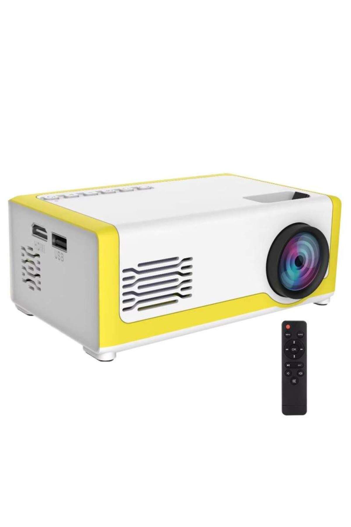 SIKS Mini LED Video Projector, Portable, 1080P, Full HD True Color ...
