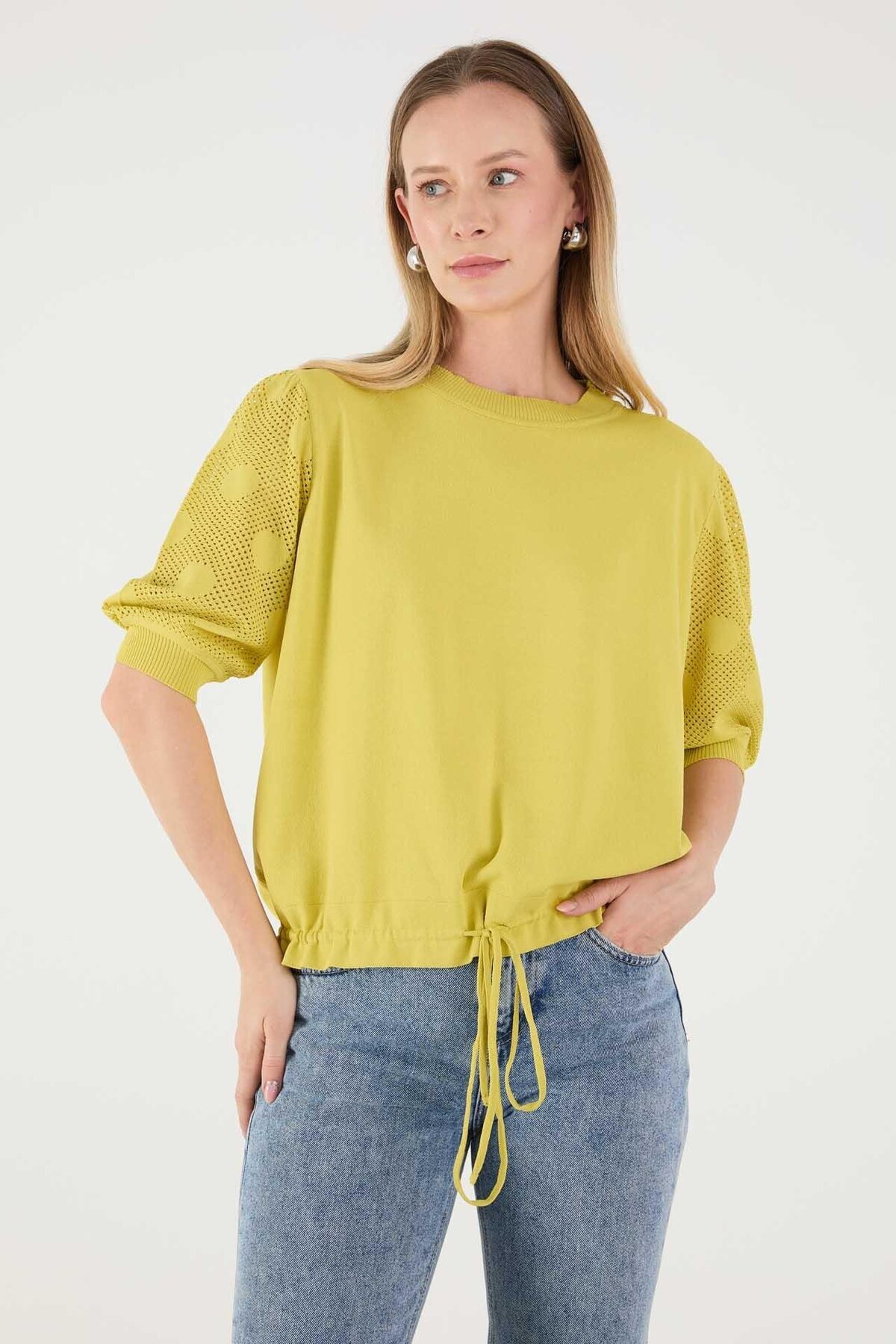 MEZZURA 11021 T. BLUZ FISTIK YESili - Fiyatı, Yorumları