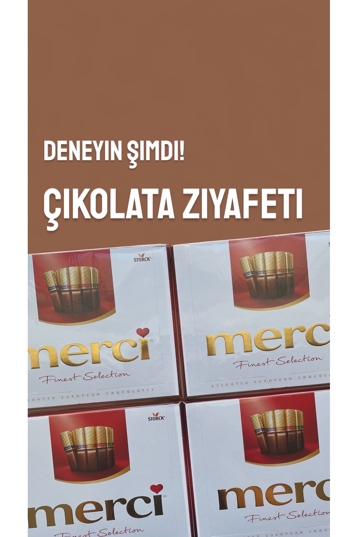 Merci Klasik (RED çikolata 250g x 4 adet - Fiyatı, Yorumları