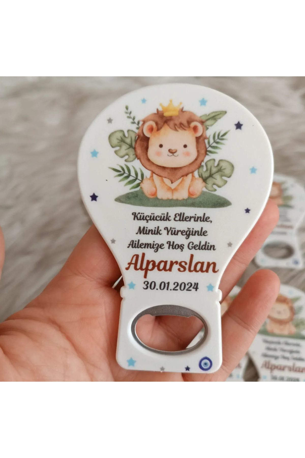 Pi Dekorasyon 25 Lü Aslan Figürlü Tasarım Balon Magnet Açacak Yenidoğan ...