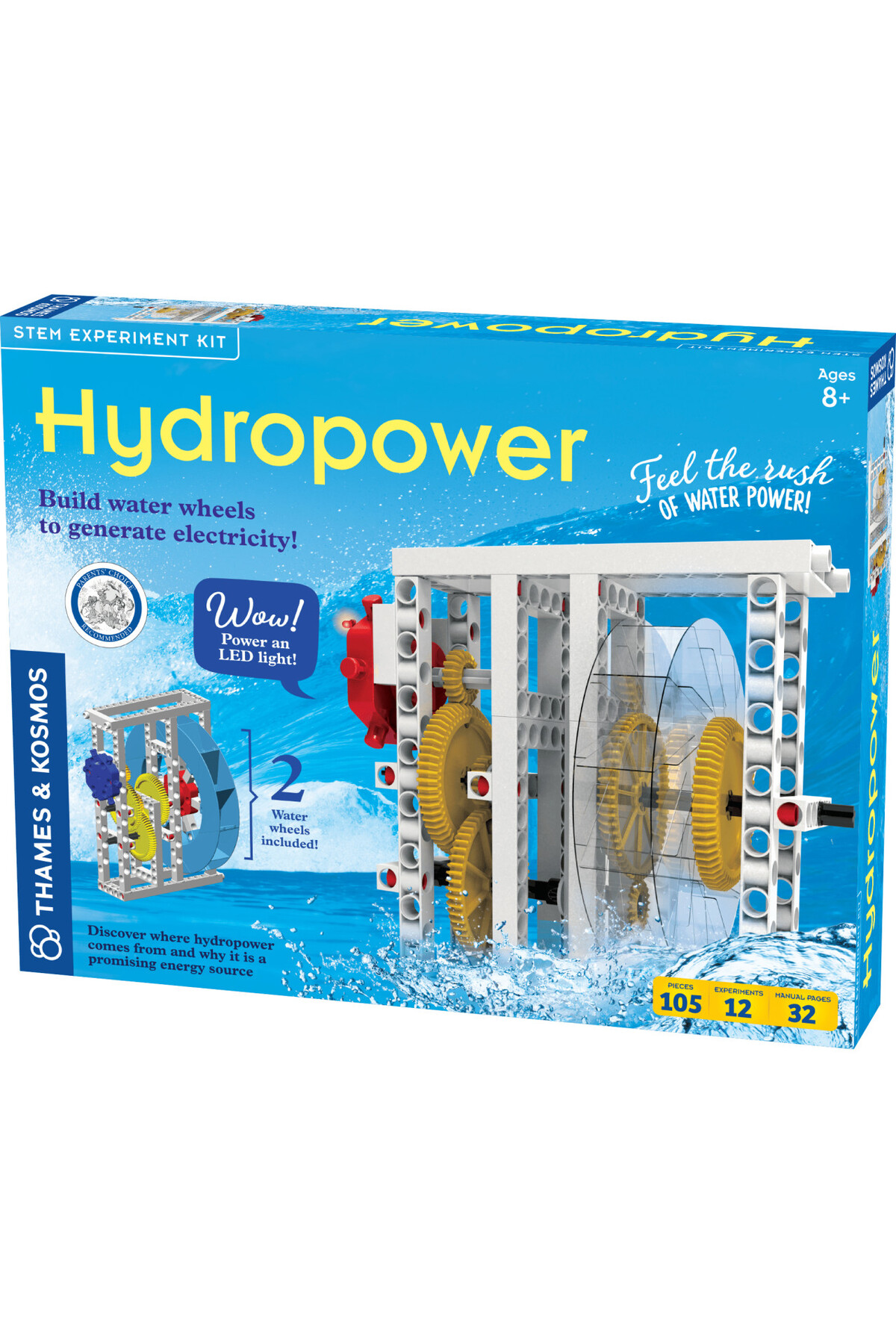 Thames & Kosmos STEM Kit Hydroelectric Energy, Thames & Kosmos, Younger ...