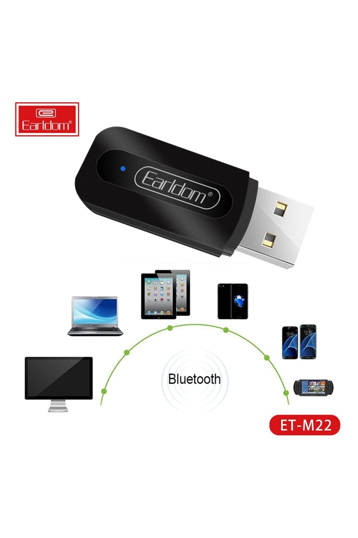 Earldom M22 Bluetooth 5.0 Usb Aux Dönüştürücü - Fiyatı, Yorumları