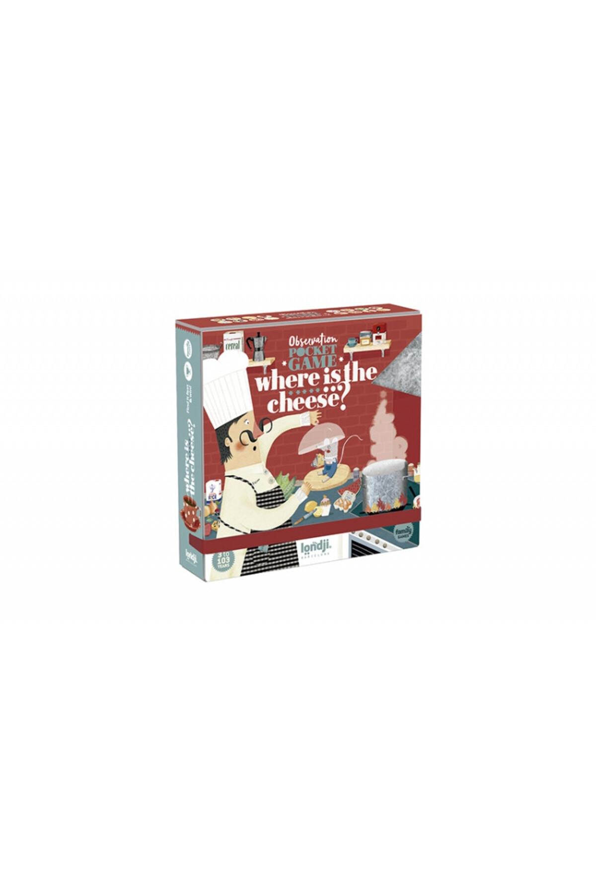 Londji Pocket version observation game Where's the cheese, Londji ...