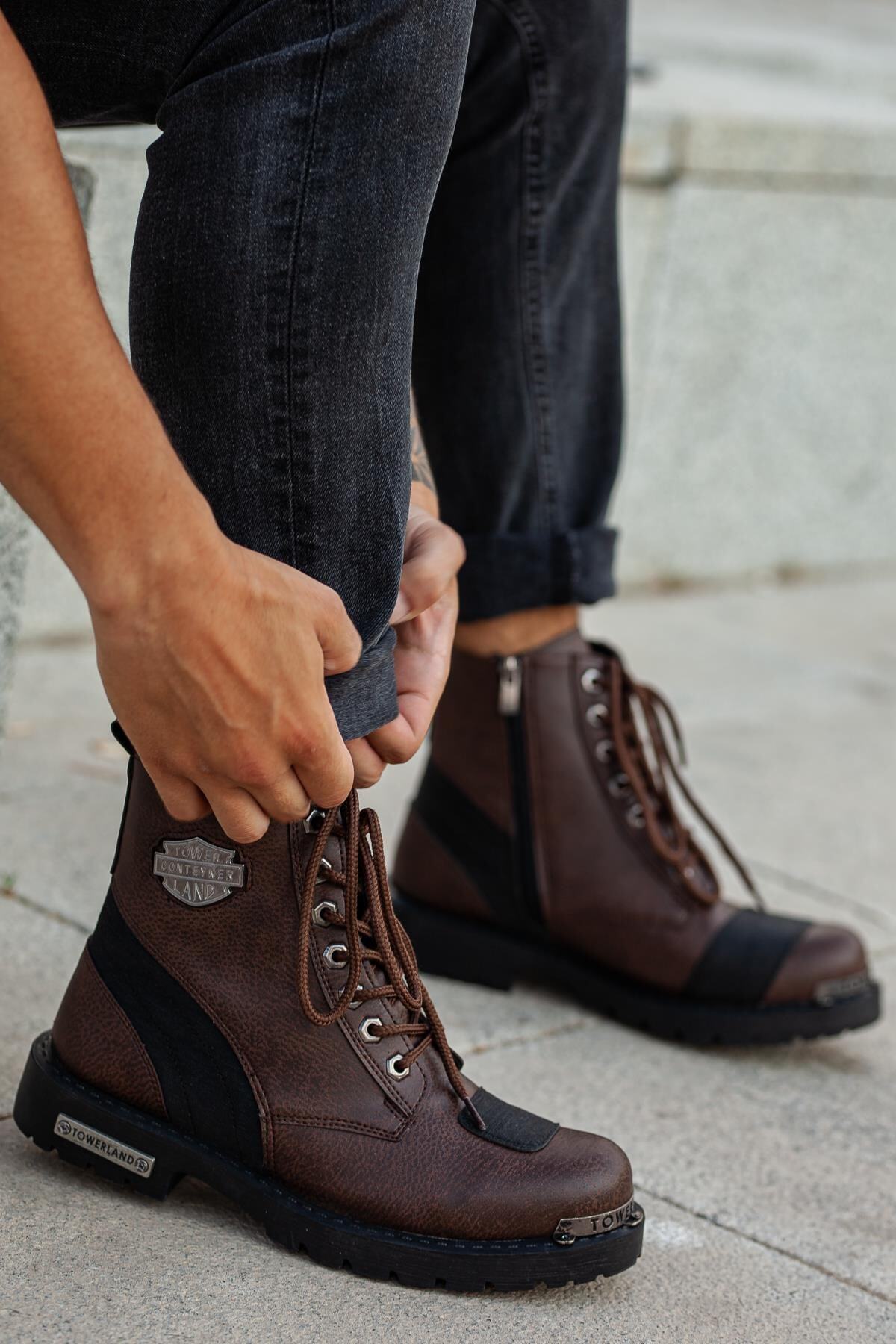 MUGGO Erkek Kahverengi Bot