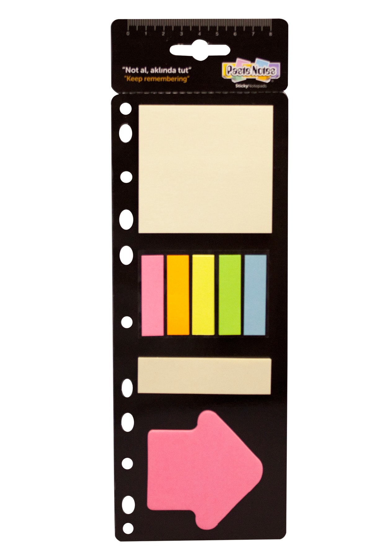 Paste Notes مجموعة ورق ملاحظات لاصق منظم- Trendyol