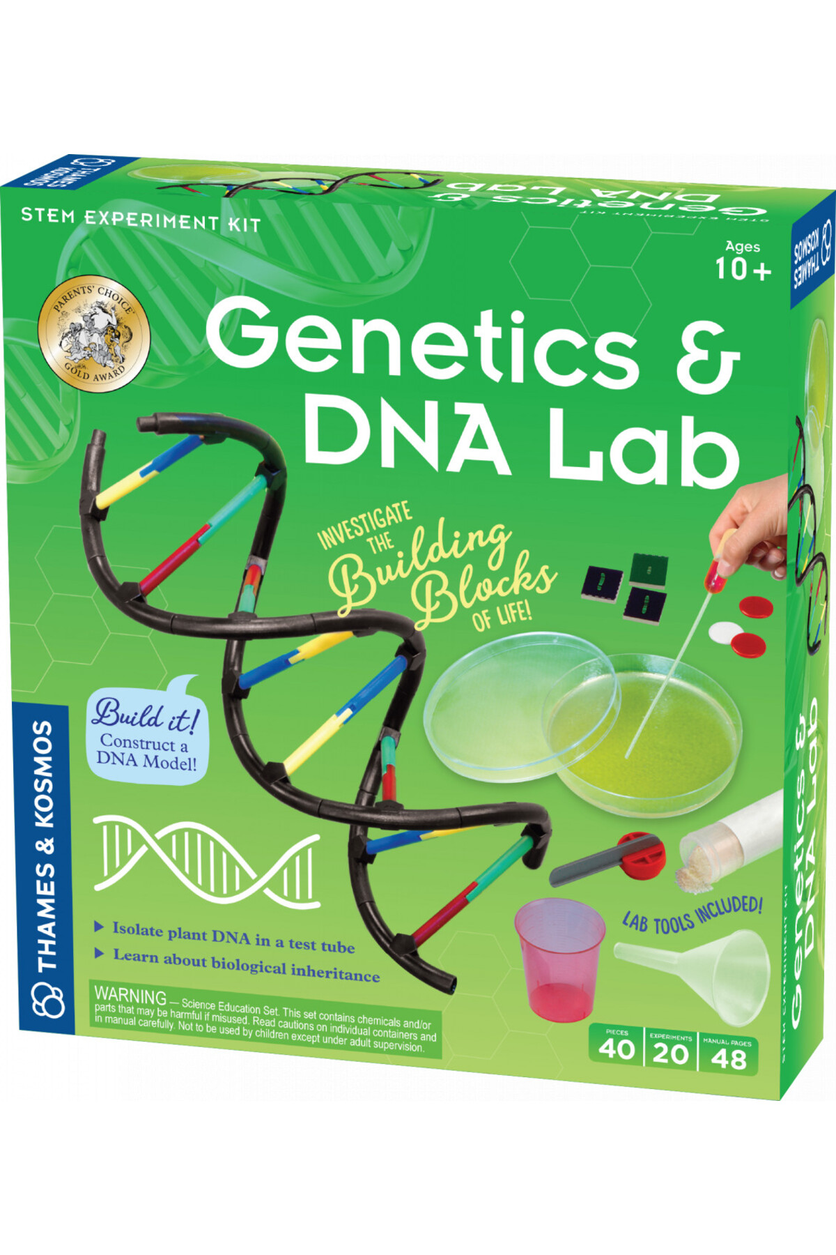 Thames & Kosmos STEM Kit Genetics Lab, Thames & Kosmos, multi-age ...